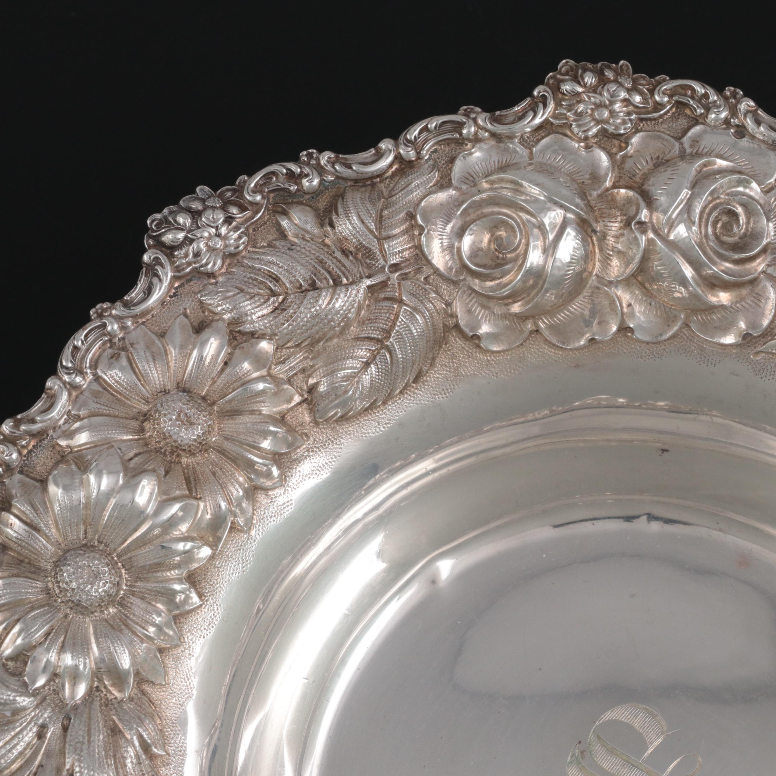 Stieff "Stieff Rose" Sterling Silver Bonbon Bowl, 1932 | EBTH
