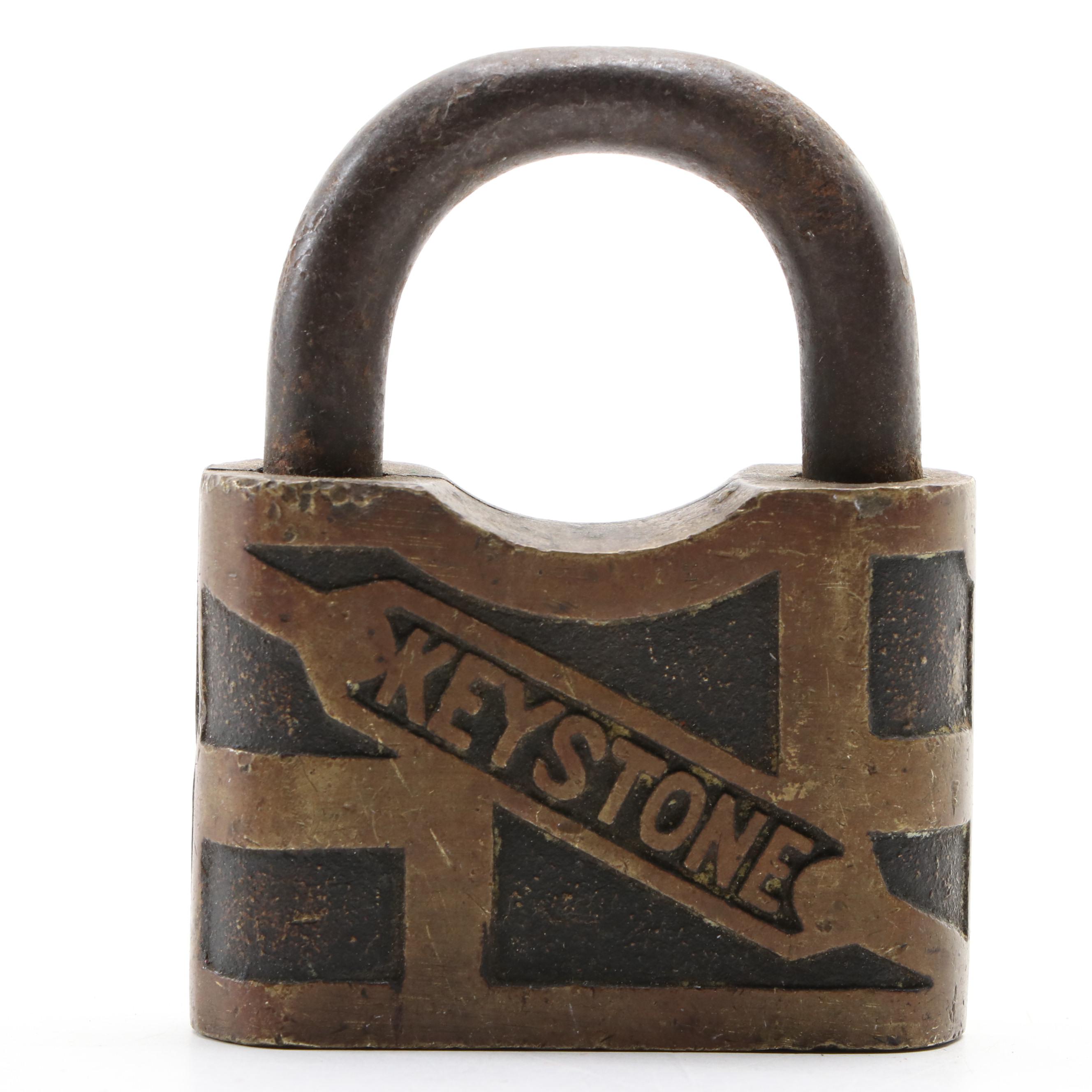 Zippo Lighter, Yale & Towne Padlocks With Other Metal Padlocks and Keys ...