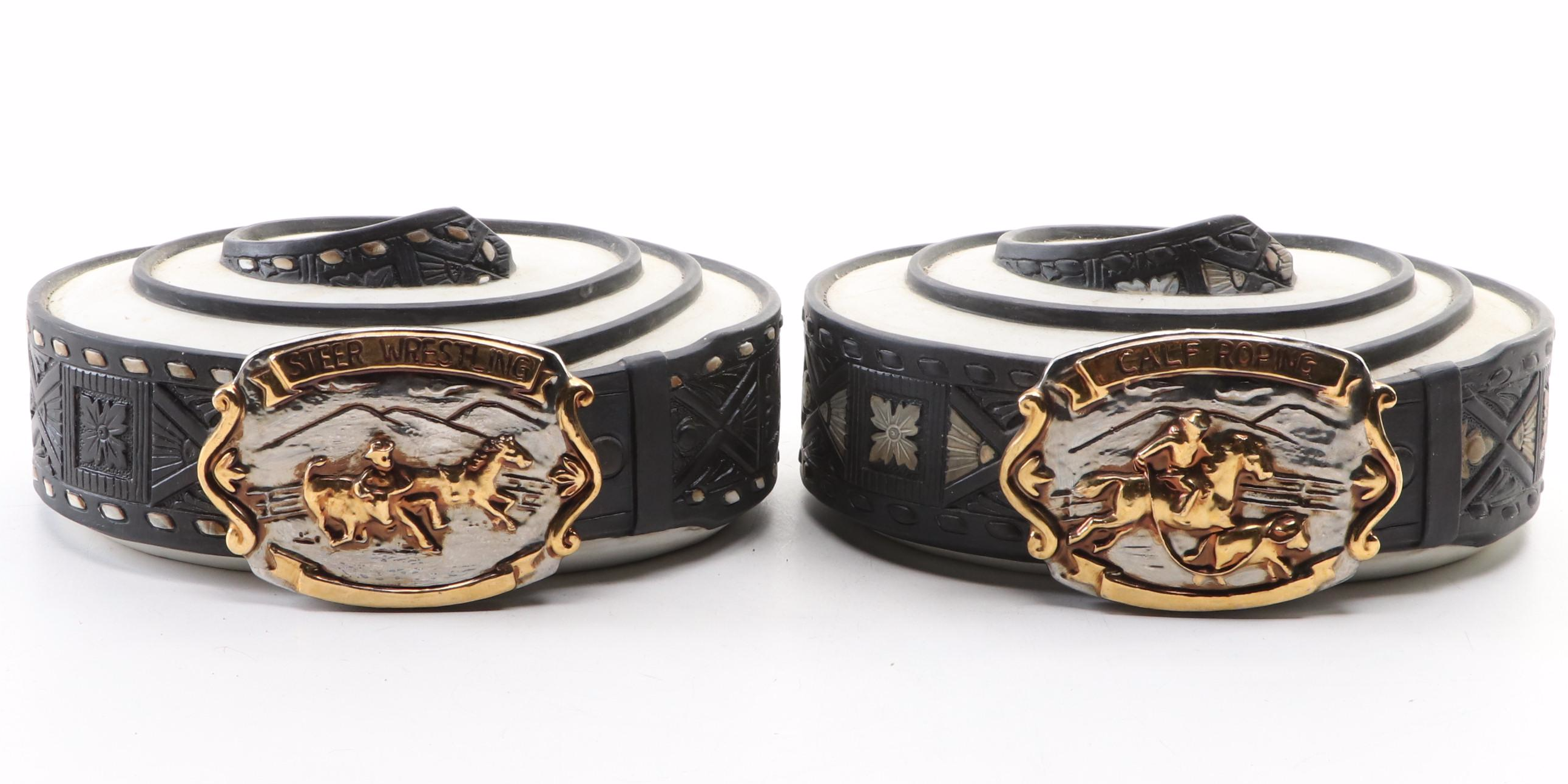 Professional Rodeo Cowboys Association and Other Ceramic Western ...