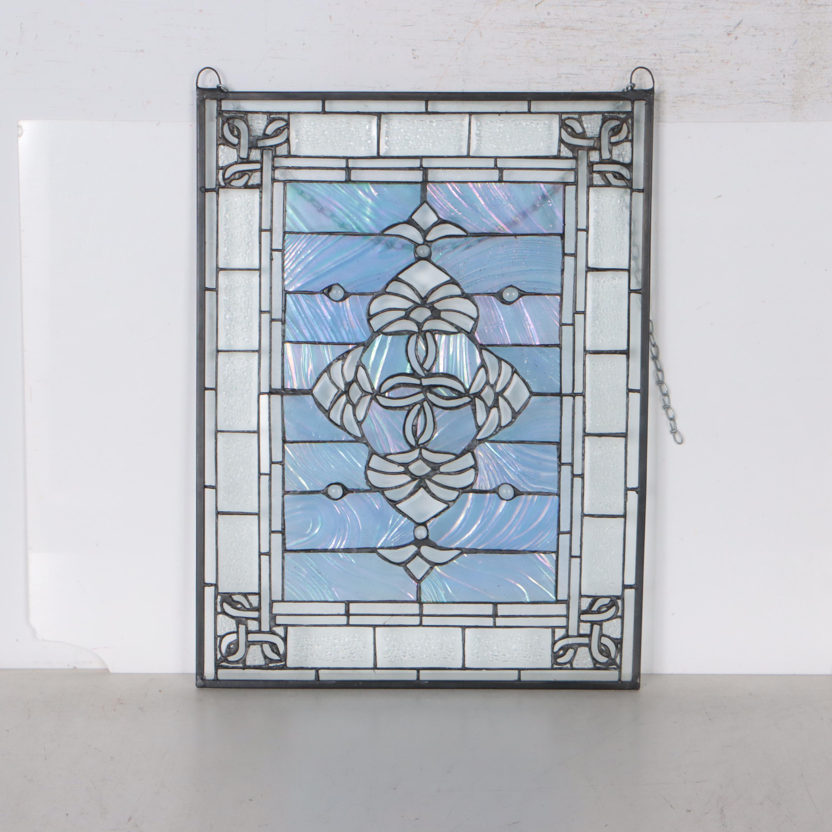 Stained Glass Hanging Window Panel | EBTH