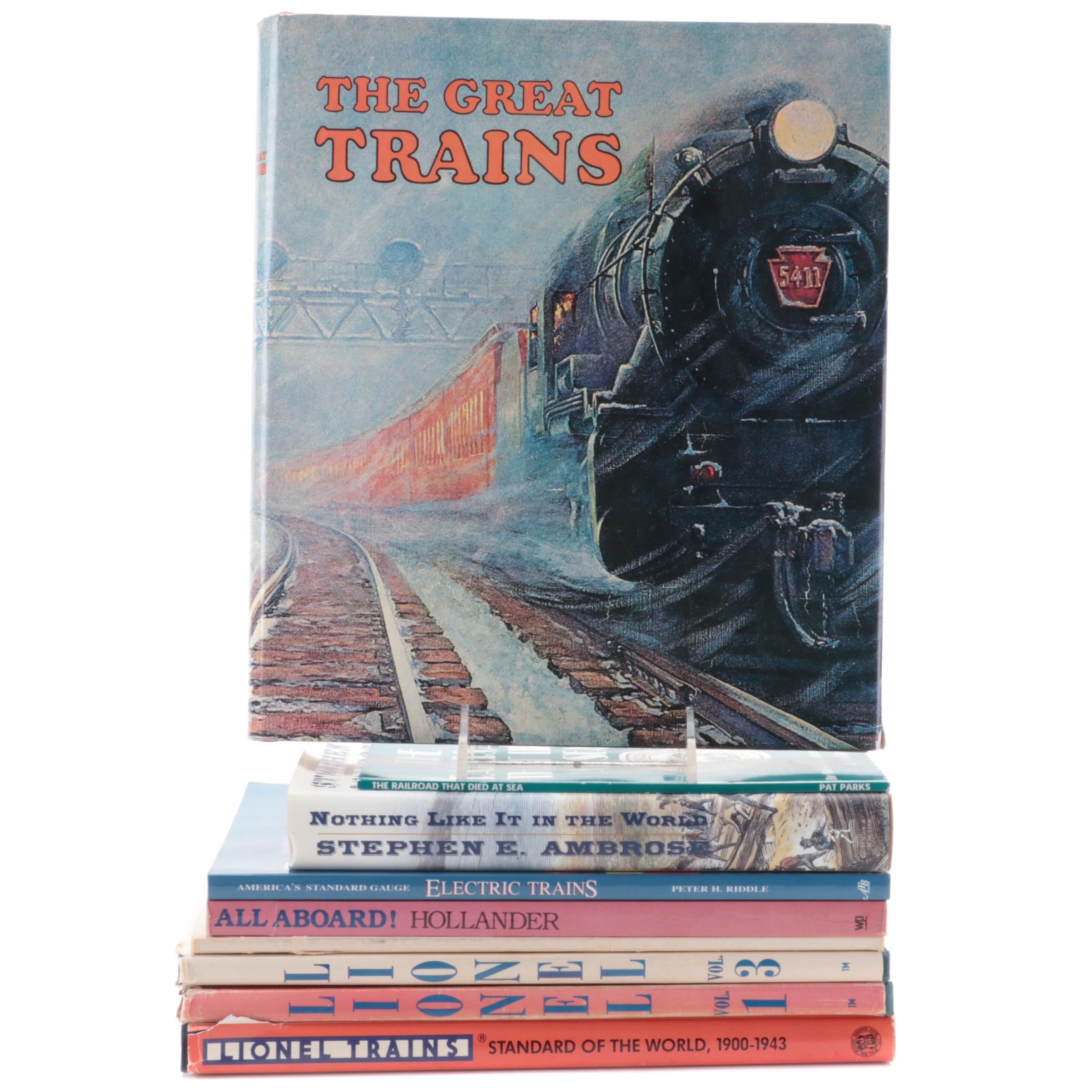 Illustrated "The Great Trains" Edited by Bryan Morgan and More Train ...