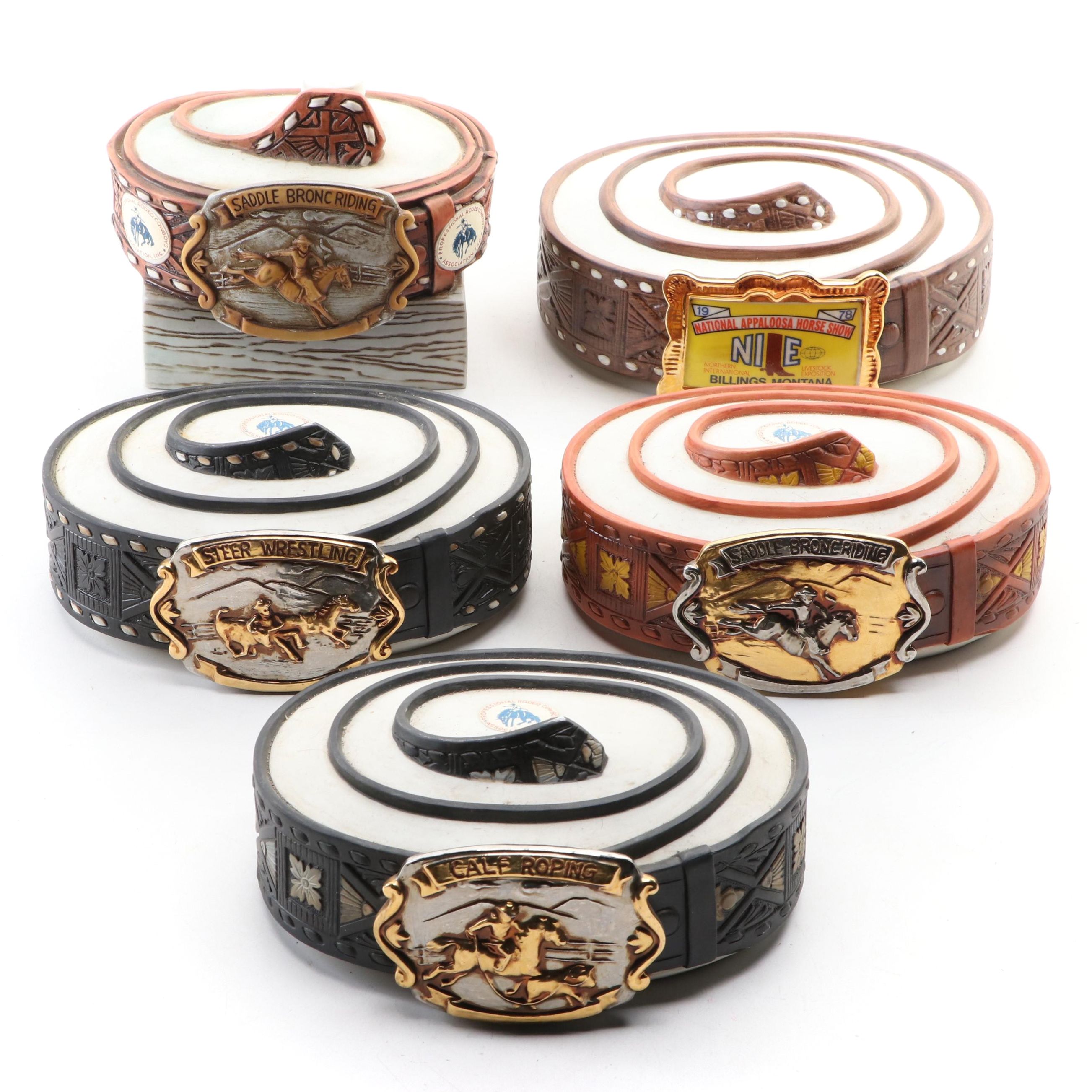 Professional Rodeo Cowboys Association and Other Ceramic Western ...