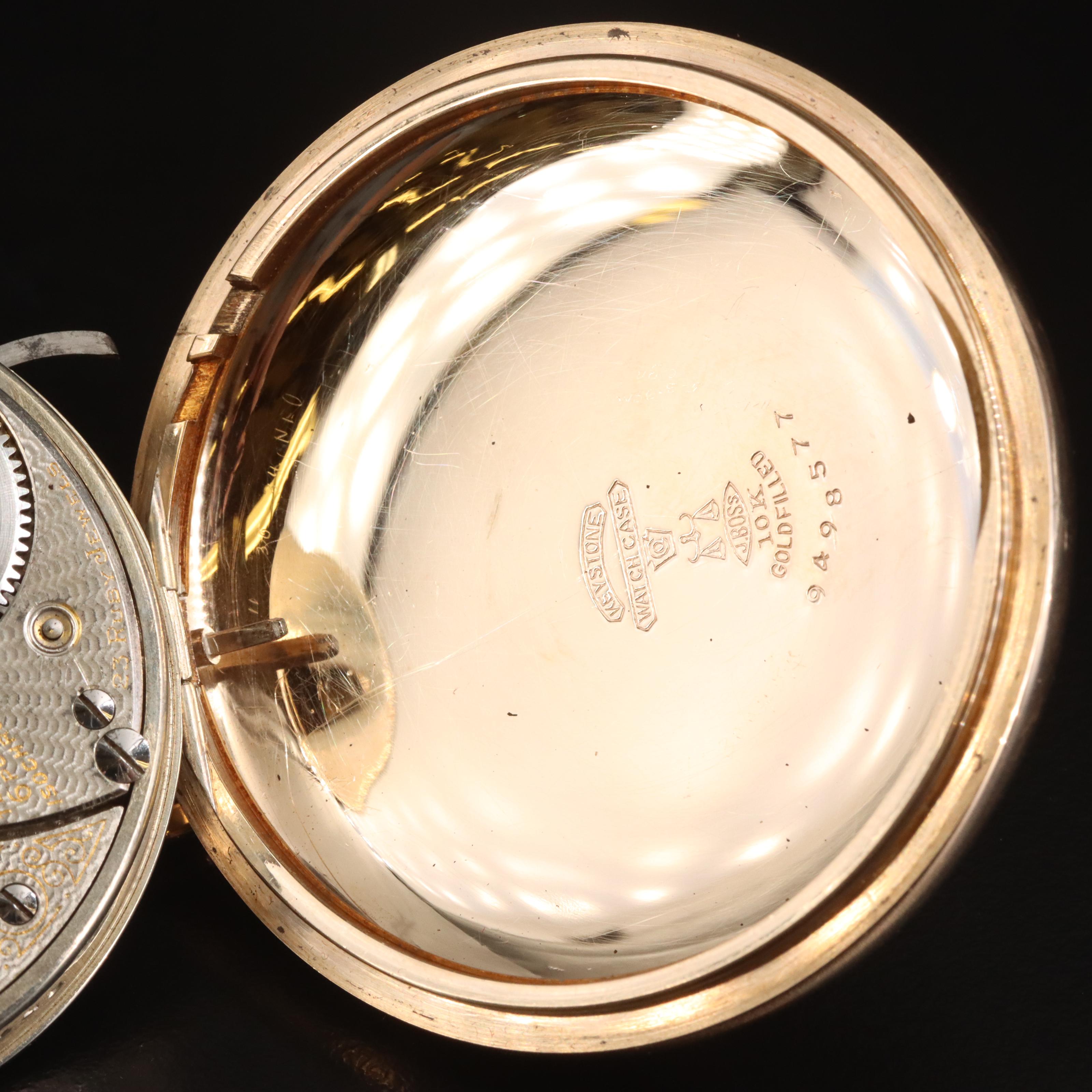 1912 Illinois Railroad Grade Gold-Filled Pocket Watch | EBTH