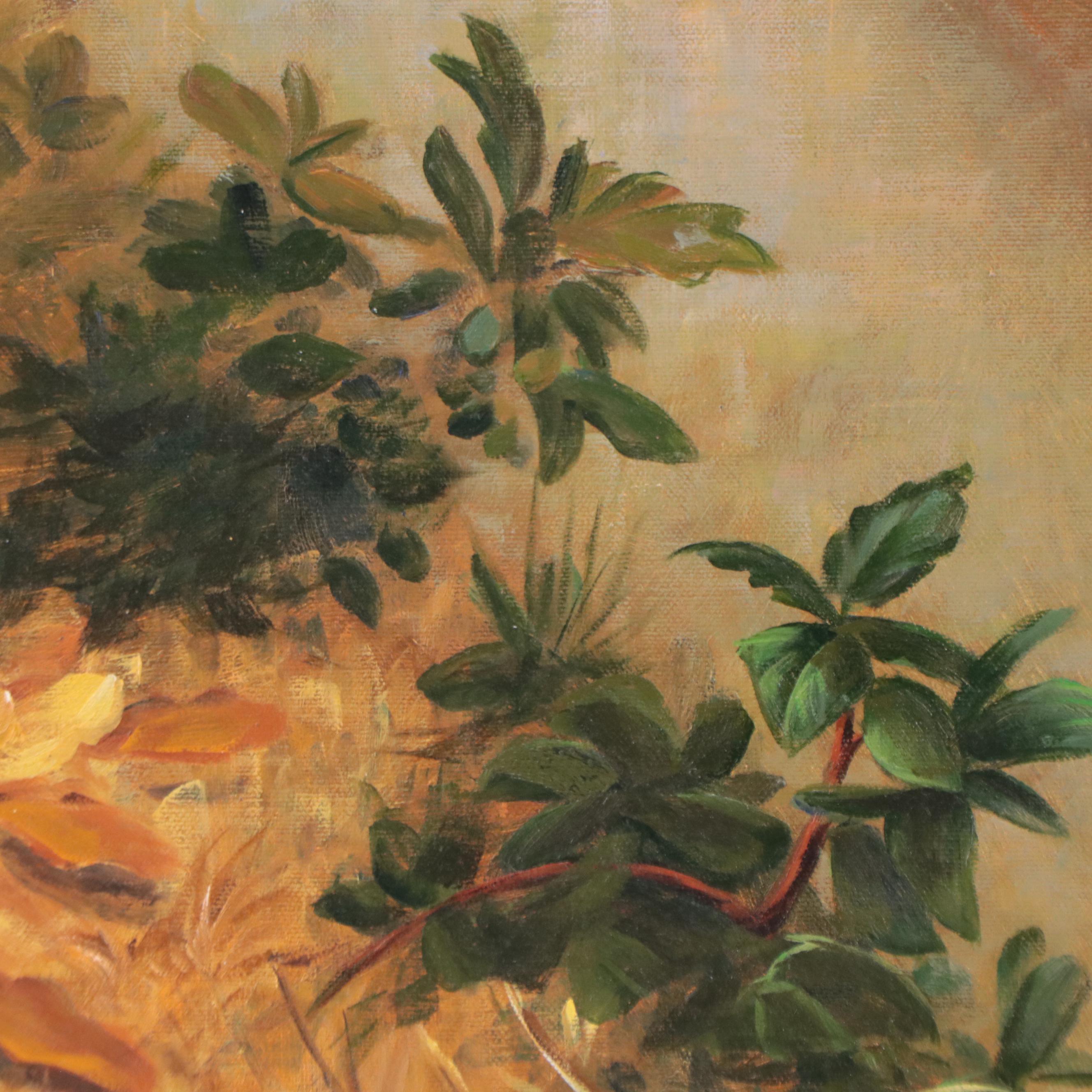 Oil Painting After William-Adolphe Bouguereau "Meditation" | EBTH