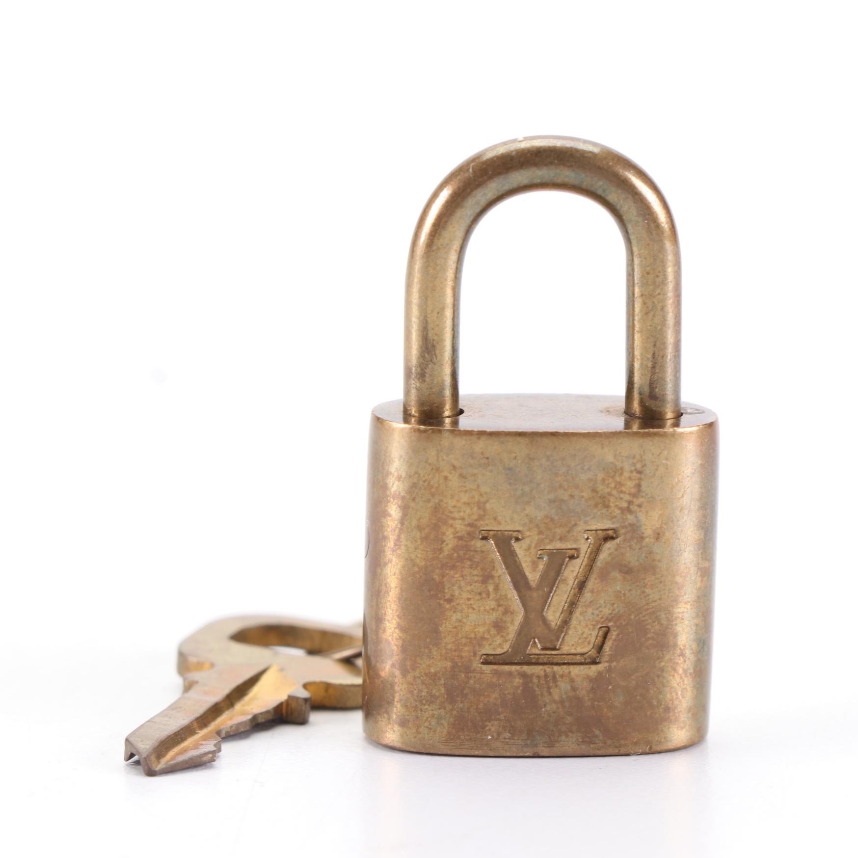 Louis Vuitton Brass Padlock and Key | EBTH