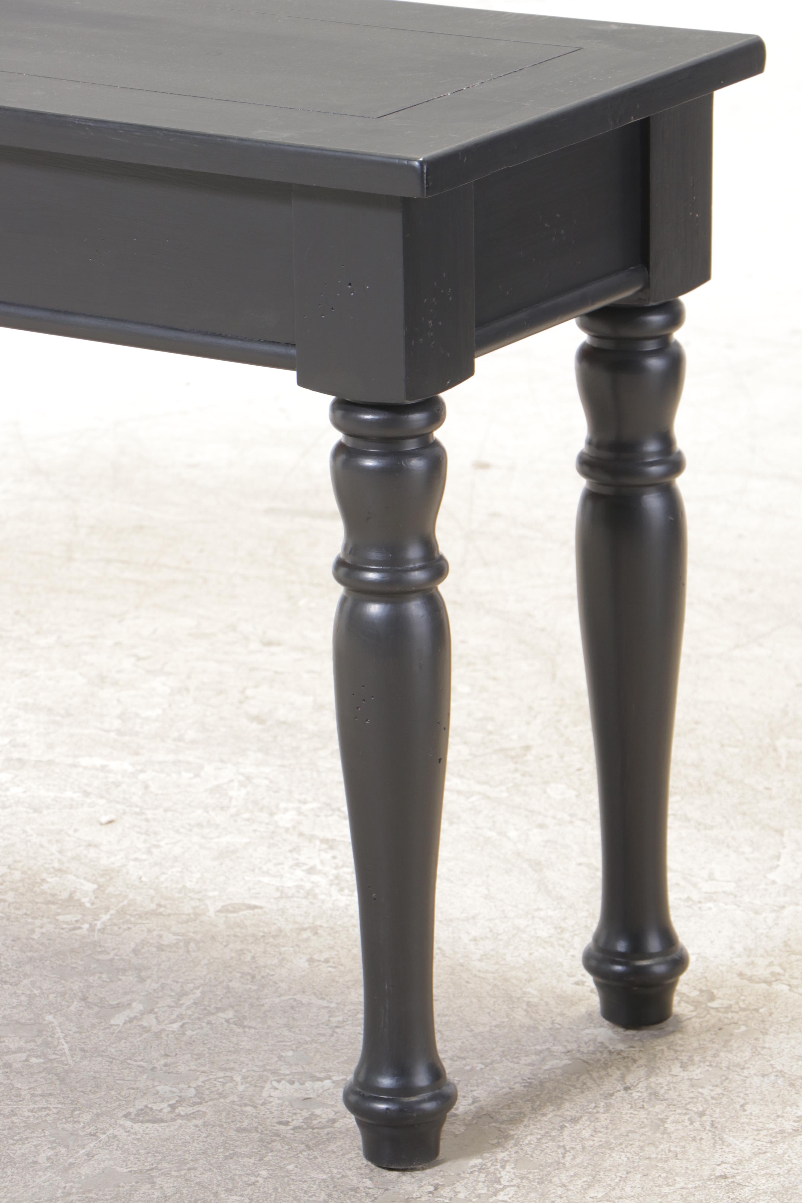 Broyhill Ebonized Console Table | EBTH