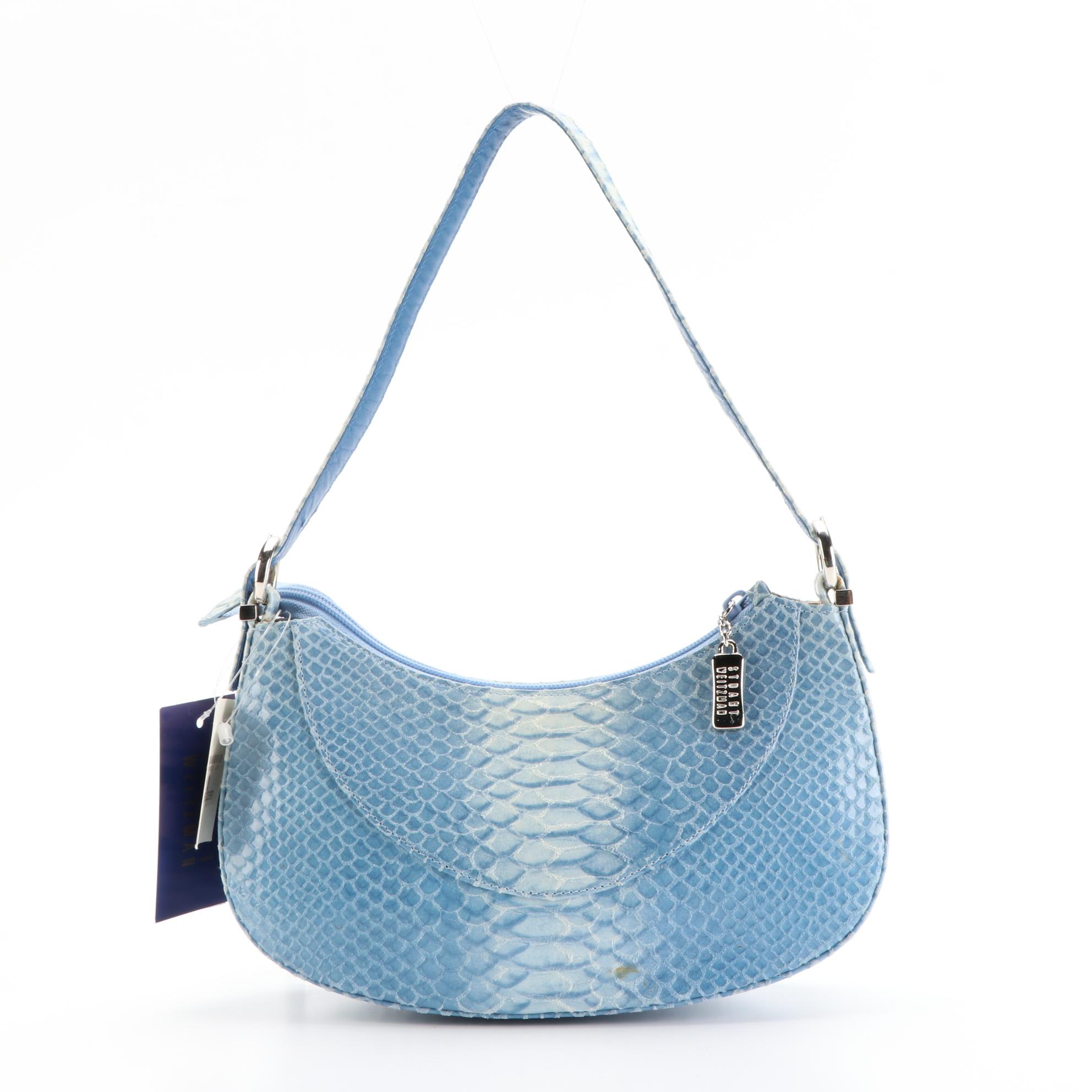 Stuart Weitzman Insider Python Skin Crossbody and Snakeskin Effect Bags | EBTH