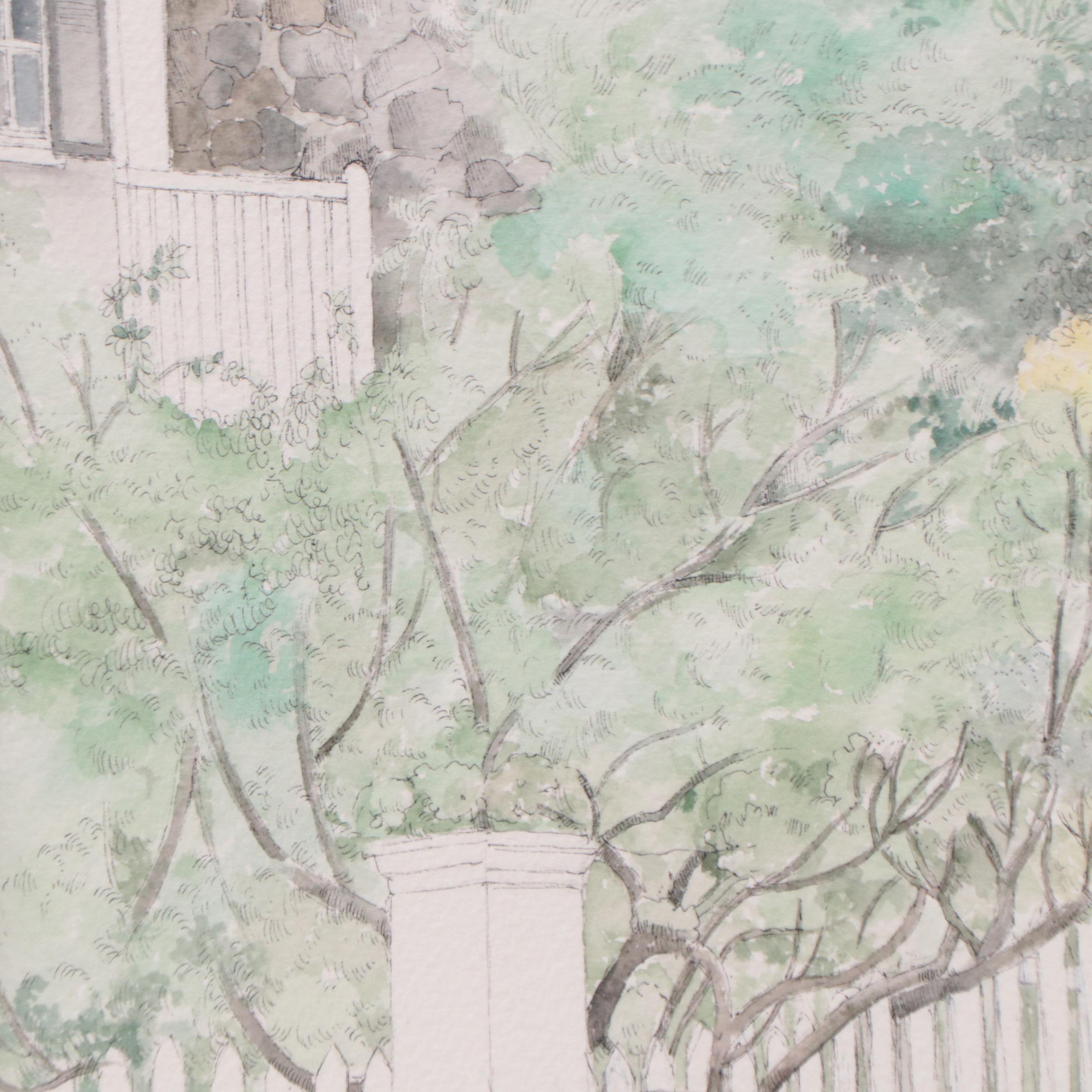 Nancy Cooper Funk Watercolor Painting "Marblehead," 2004 | EBTH