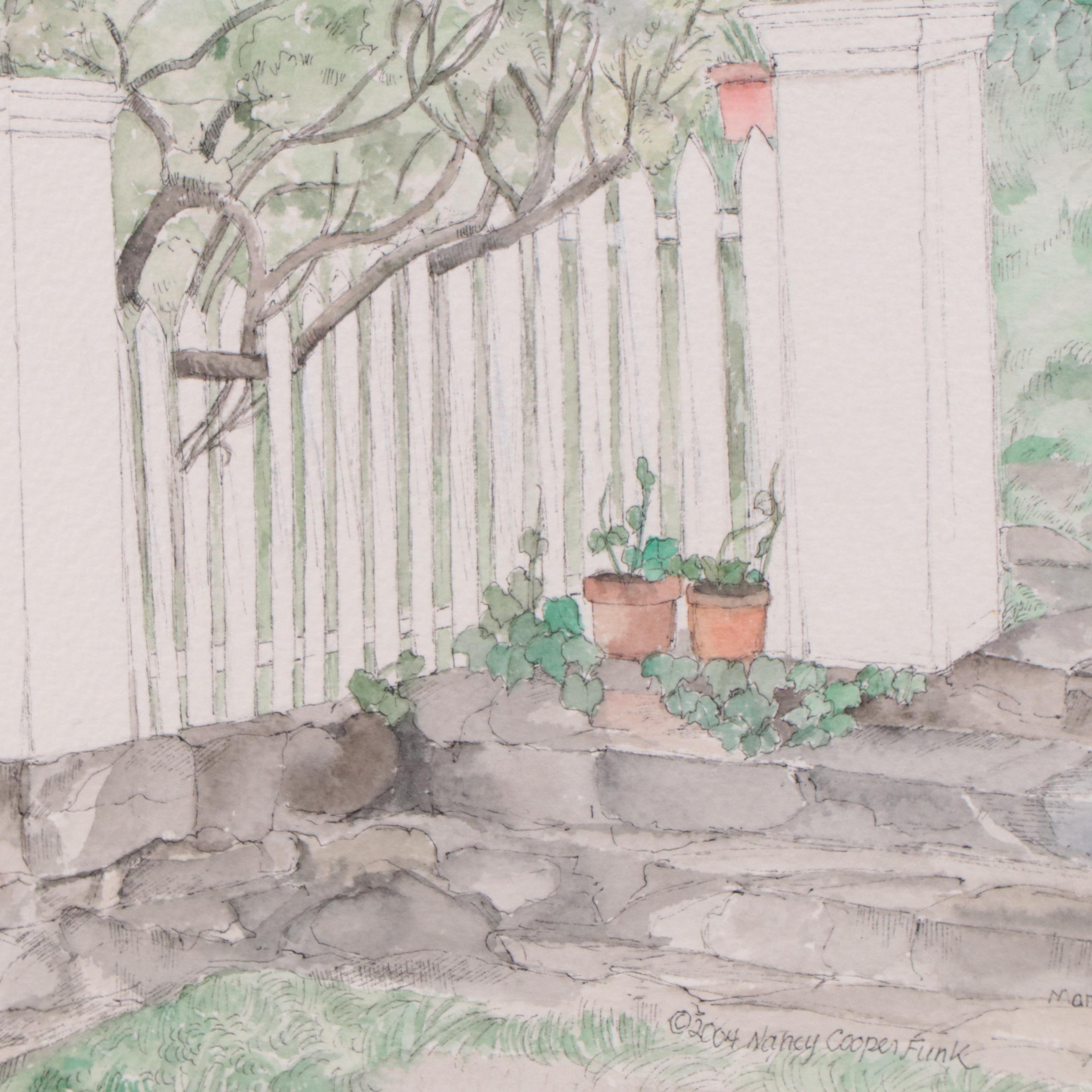 Nancy Cooper Funk Watercolor Painting "Marblehead," 2004 | EBTH