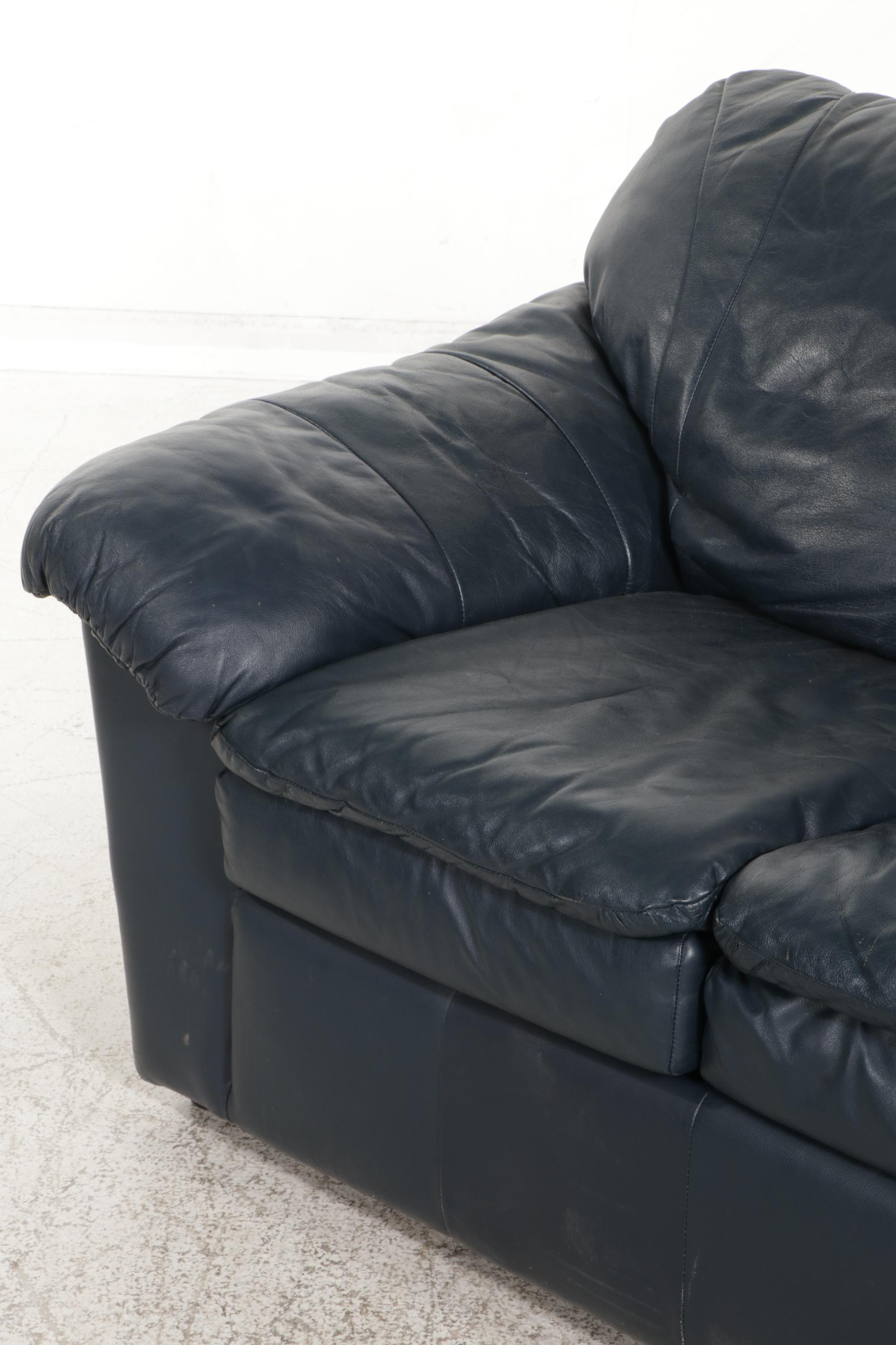 Palliser Furniture Faux Leather Sofa, 21st Century | EBTH