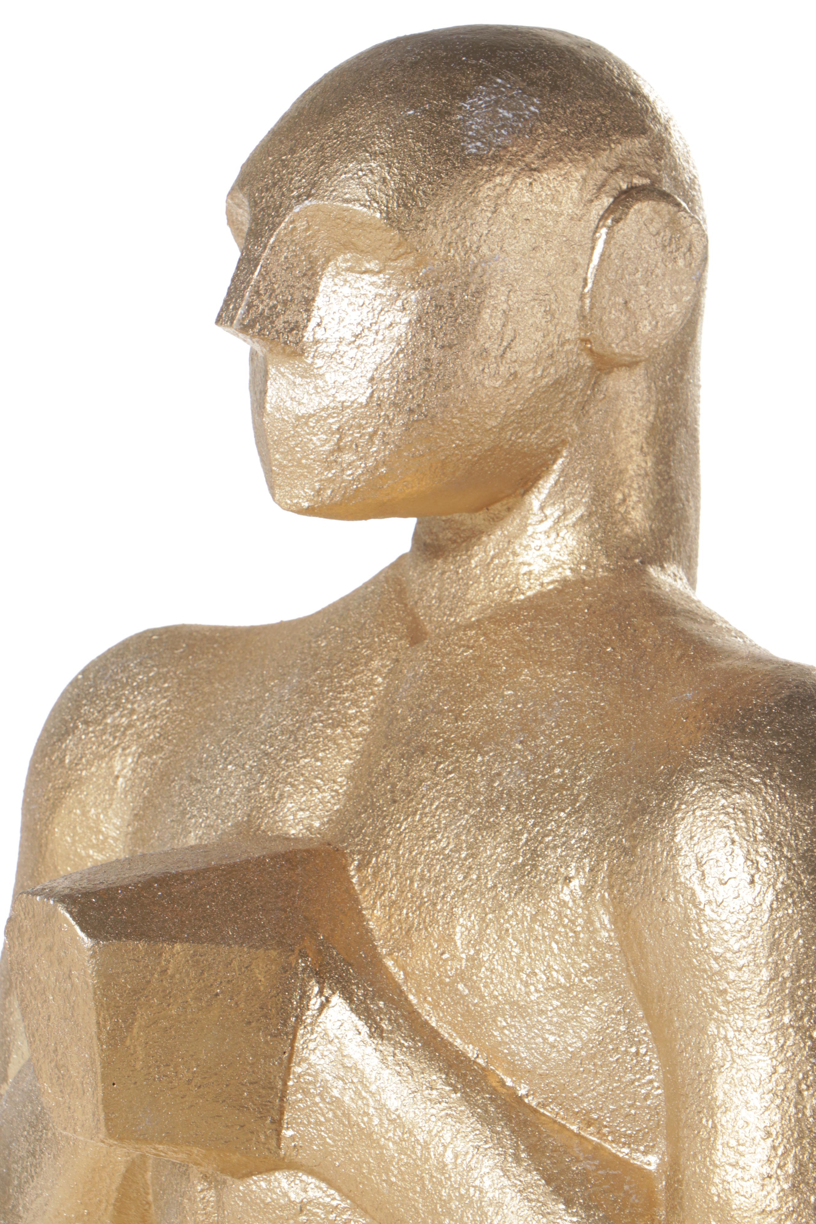 Monumental Gilt and Parcel-Ebonized Polystyrene Foam "Oscar" Statue | EBTH