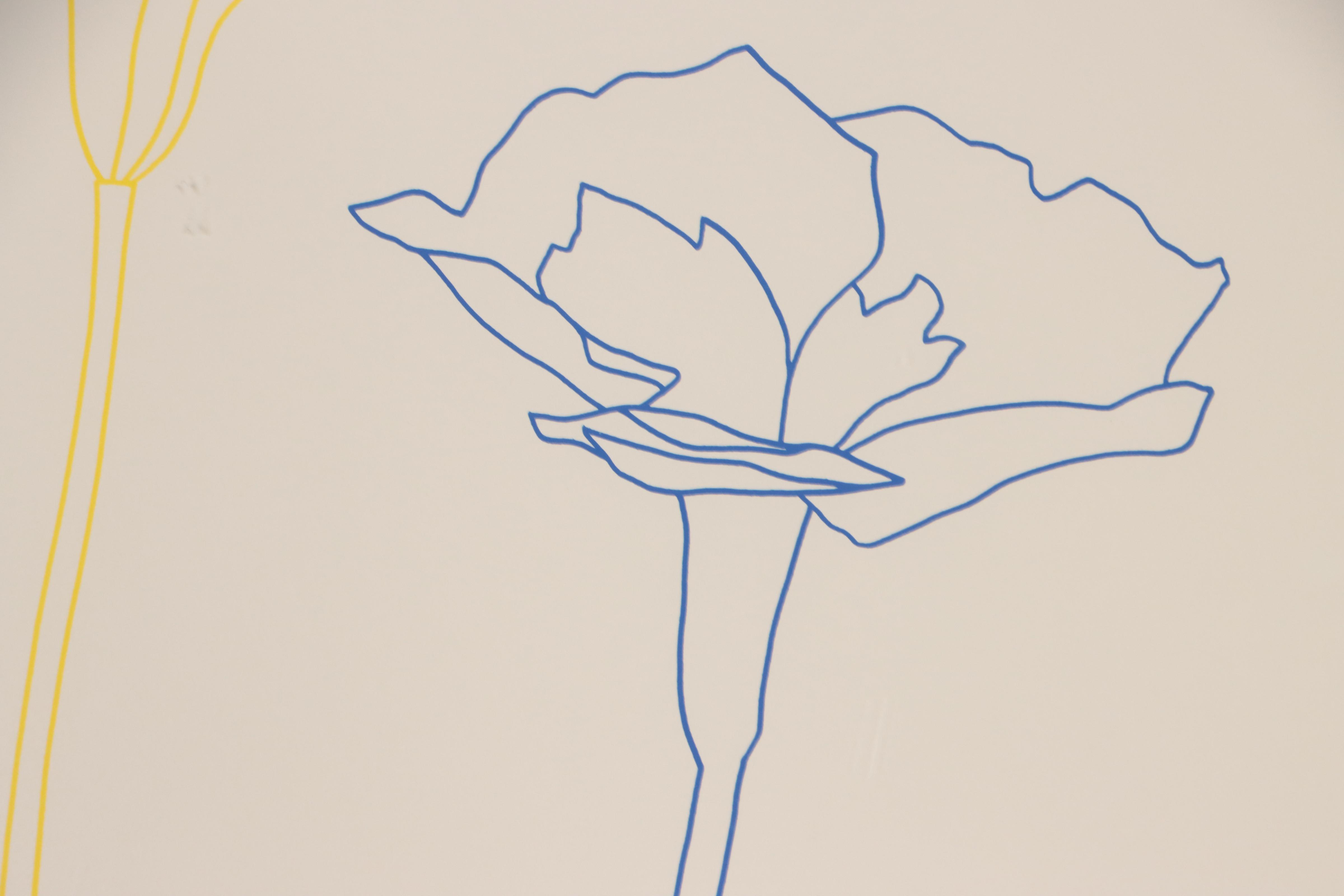 Derrick Graves Floral Serigraph, 1970 | EBTH