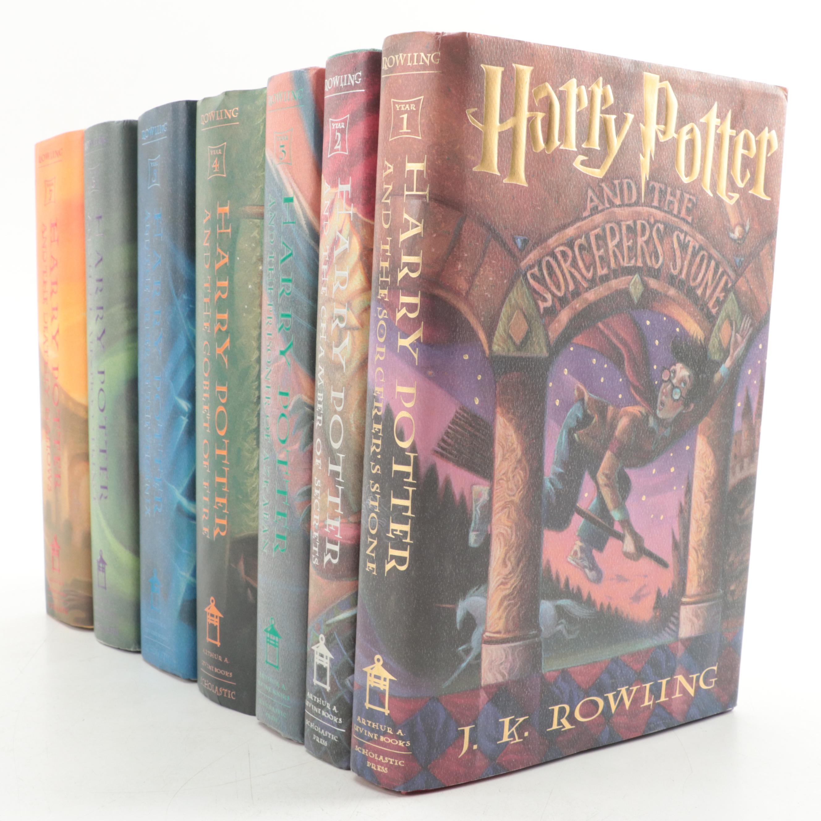 First American Edition "Harry Potter" Complete Series by J. K. Rowling ...