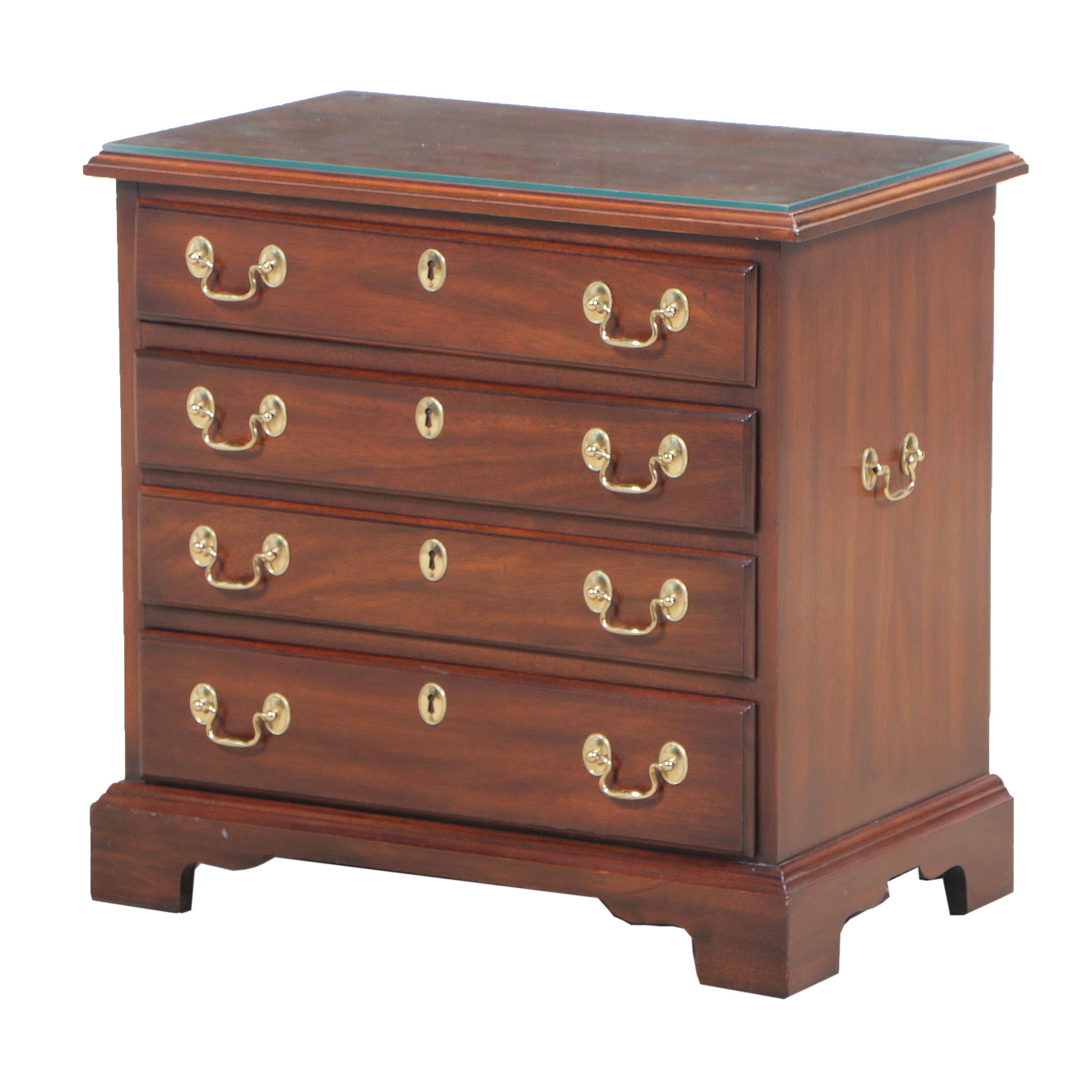 Small Henkel-Harris "Virginia Galleries" Mahogany Four-Drawer Chest ...