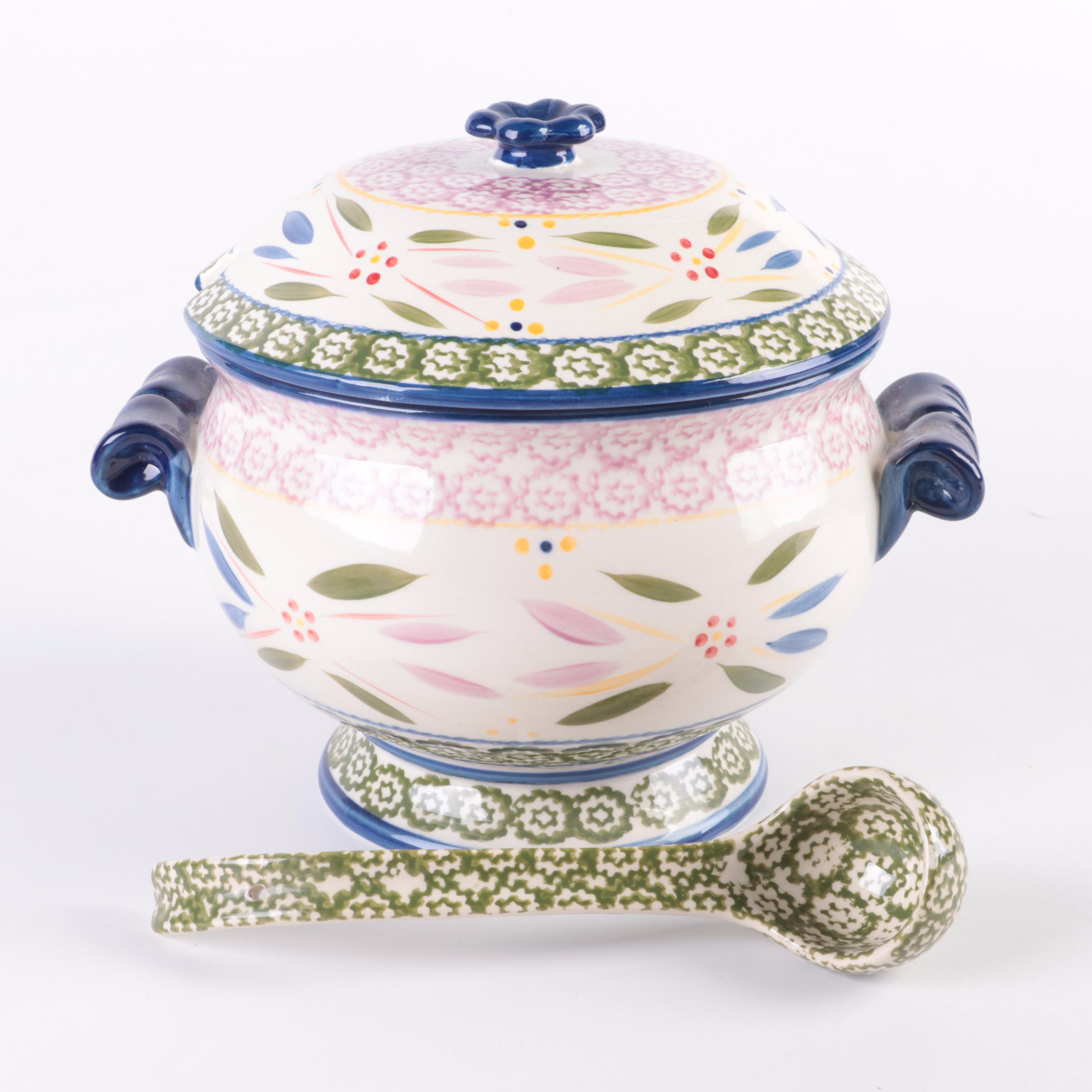 Temp-tations by Tara "Old World Confetti" Ceramic Serveware and ...