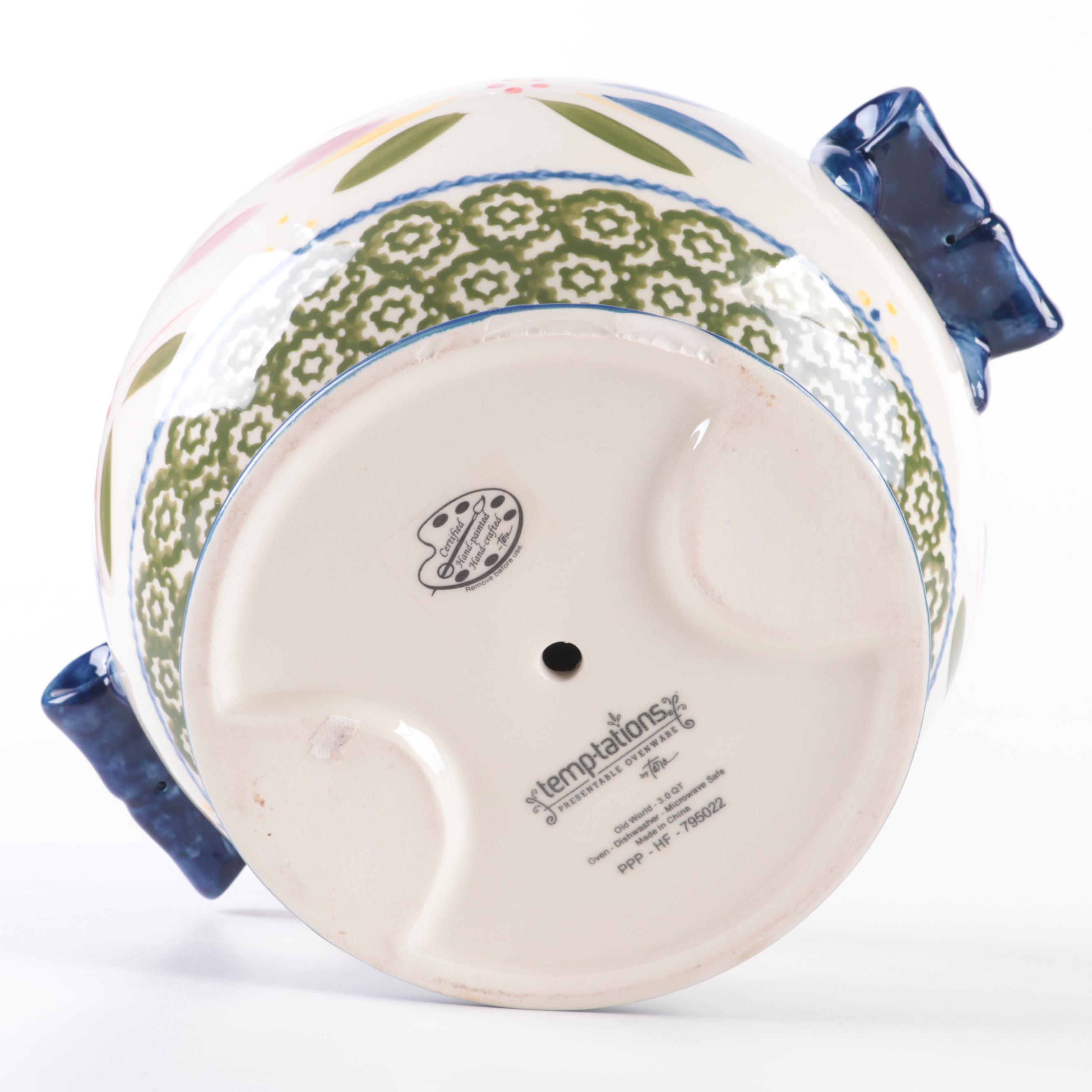 Temp-tations by Tara "Old World Confetti" Ceramic Serveware and ...