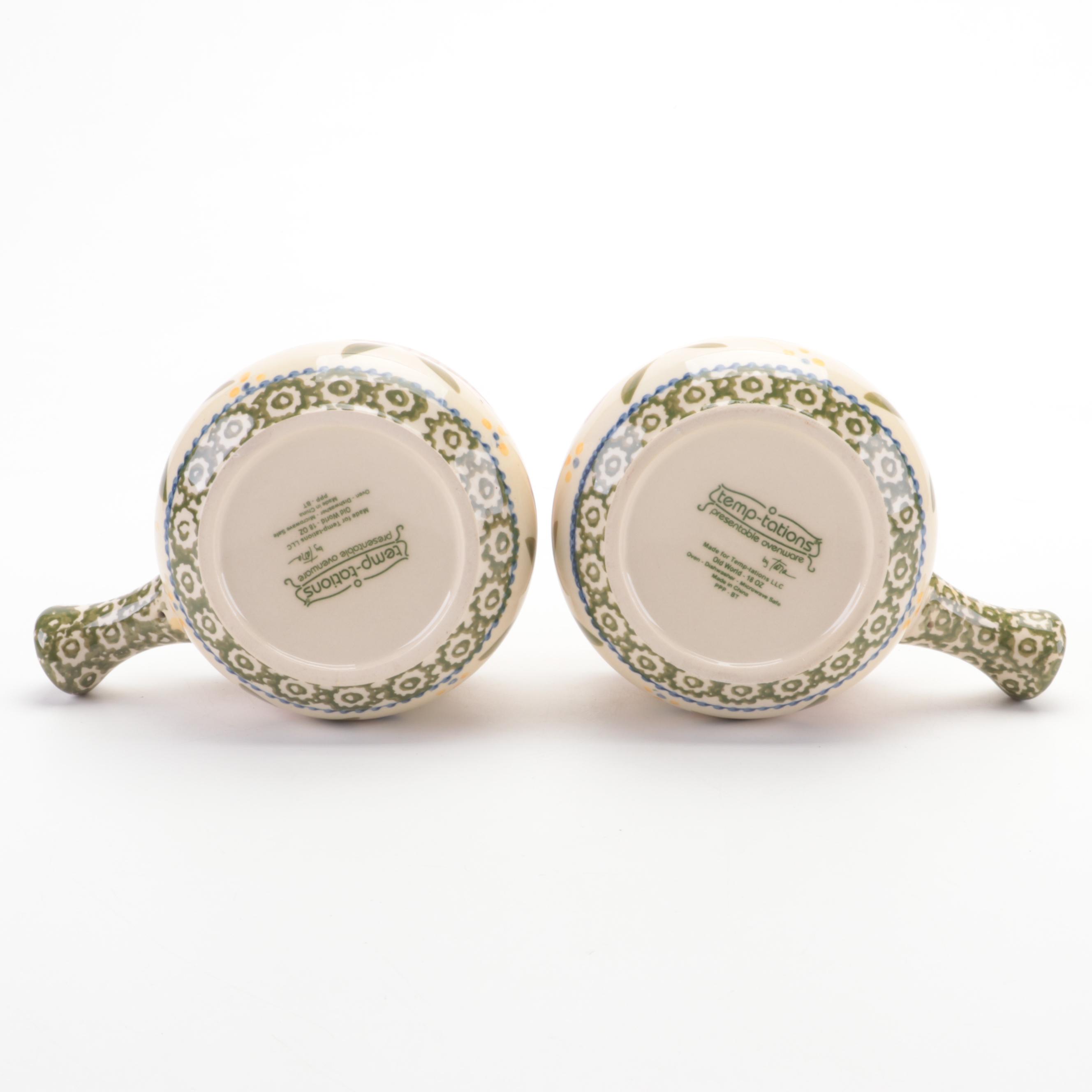 Temp-tations by Tara "Old World Confetti" Ceramic Serveware and ...