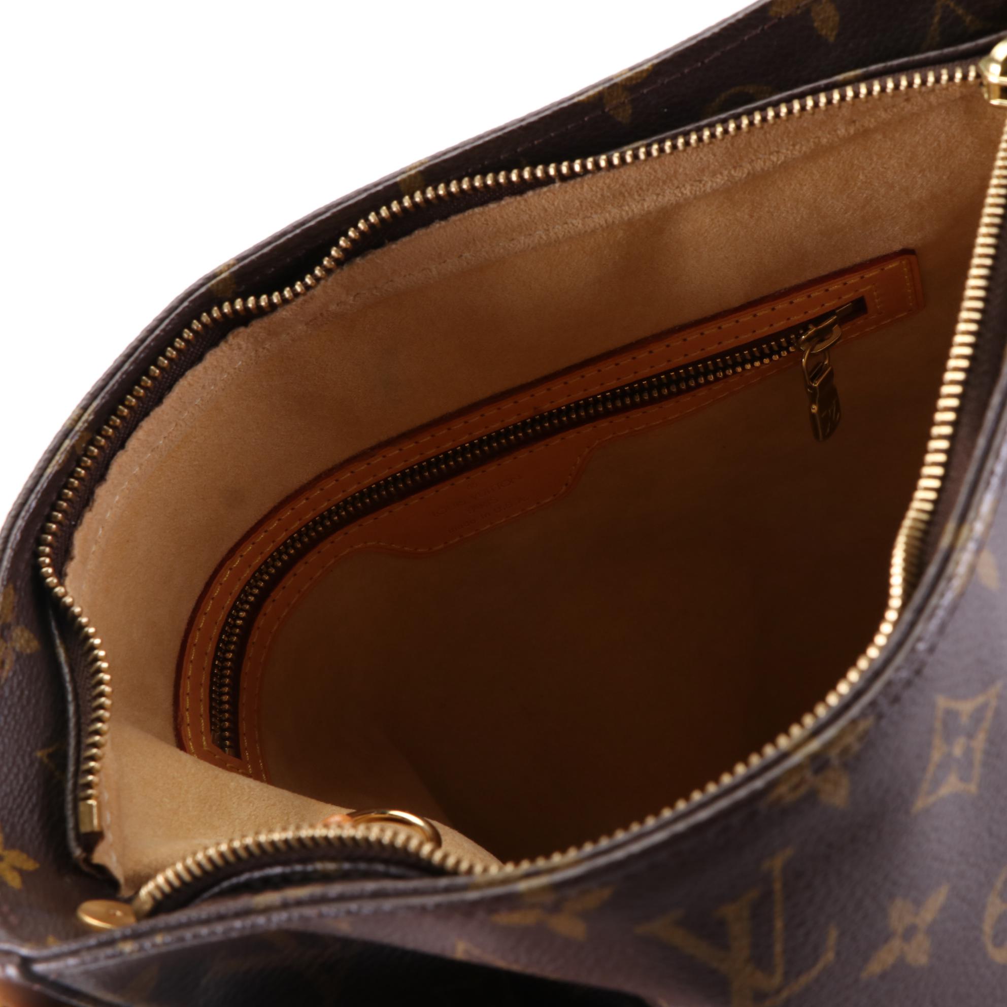 Louis Vuitton Looping GM Shoulder Bag in Monogram Canvas and Vachetta ...