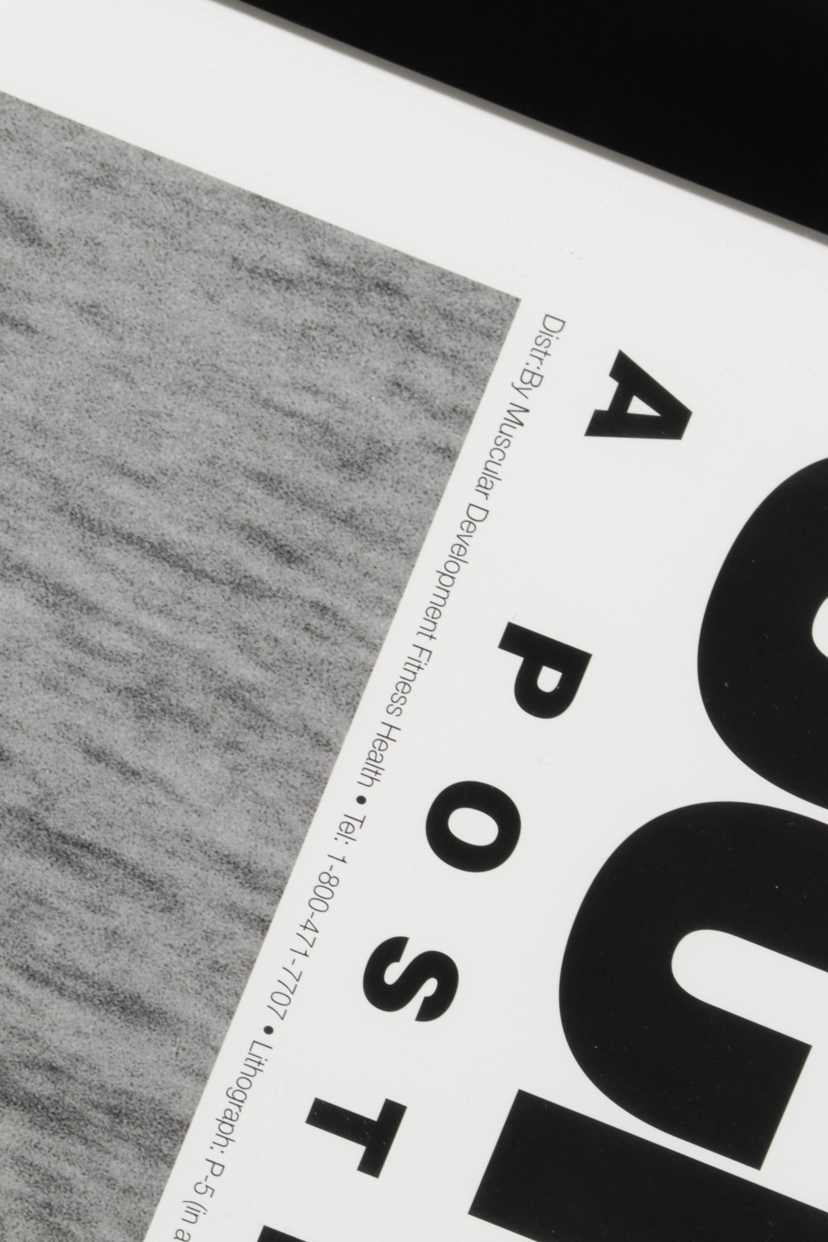 George Butler Halftone Posters "Double Forearms" and "Sunday in the ...