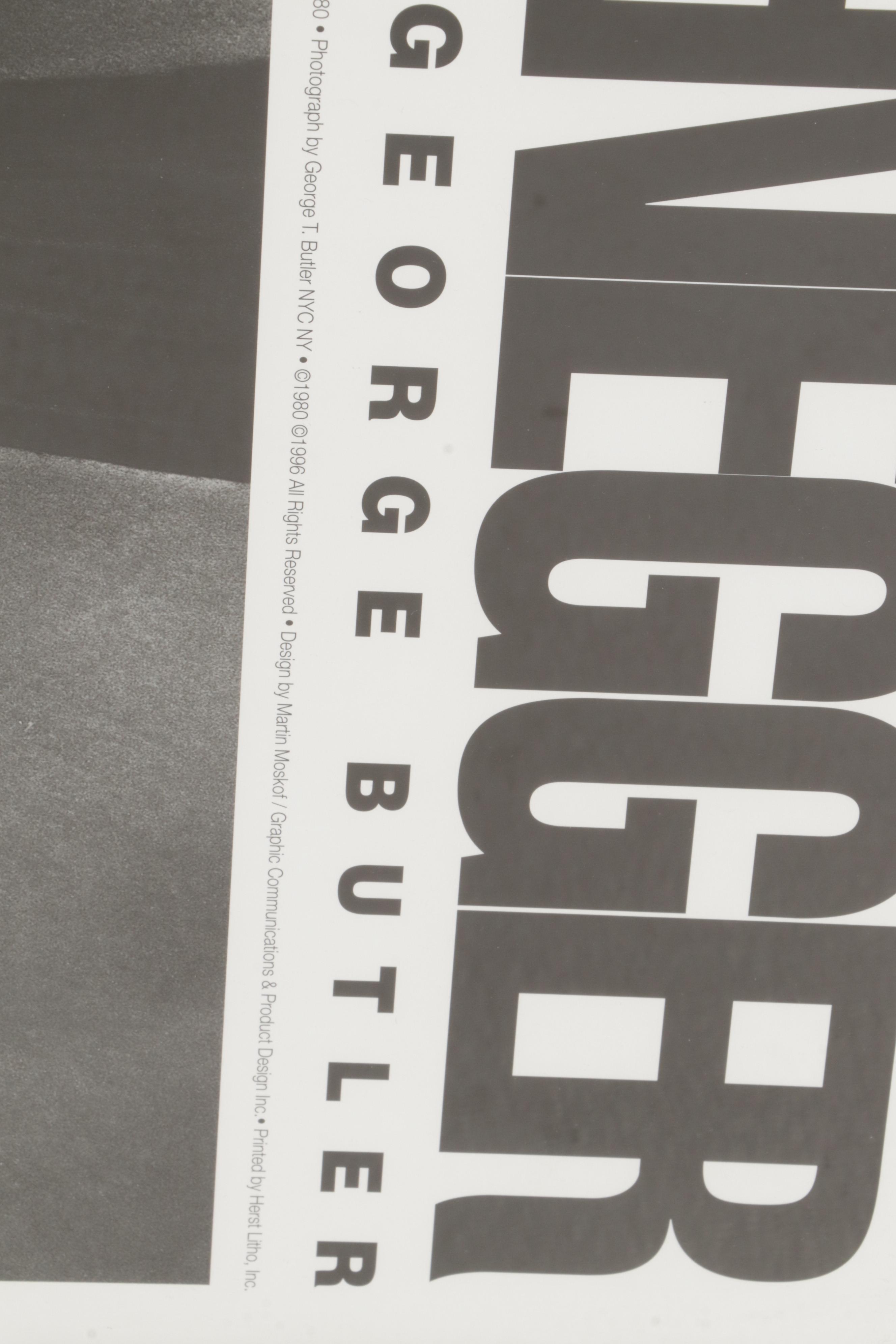 George Butler Halftone Posters "Double Forearms" and "Sunday in the ...