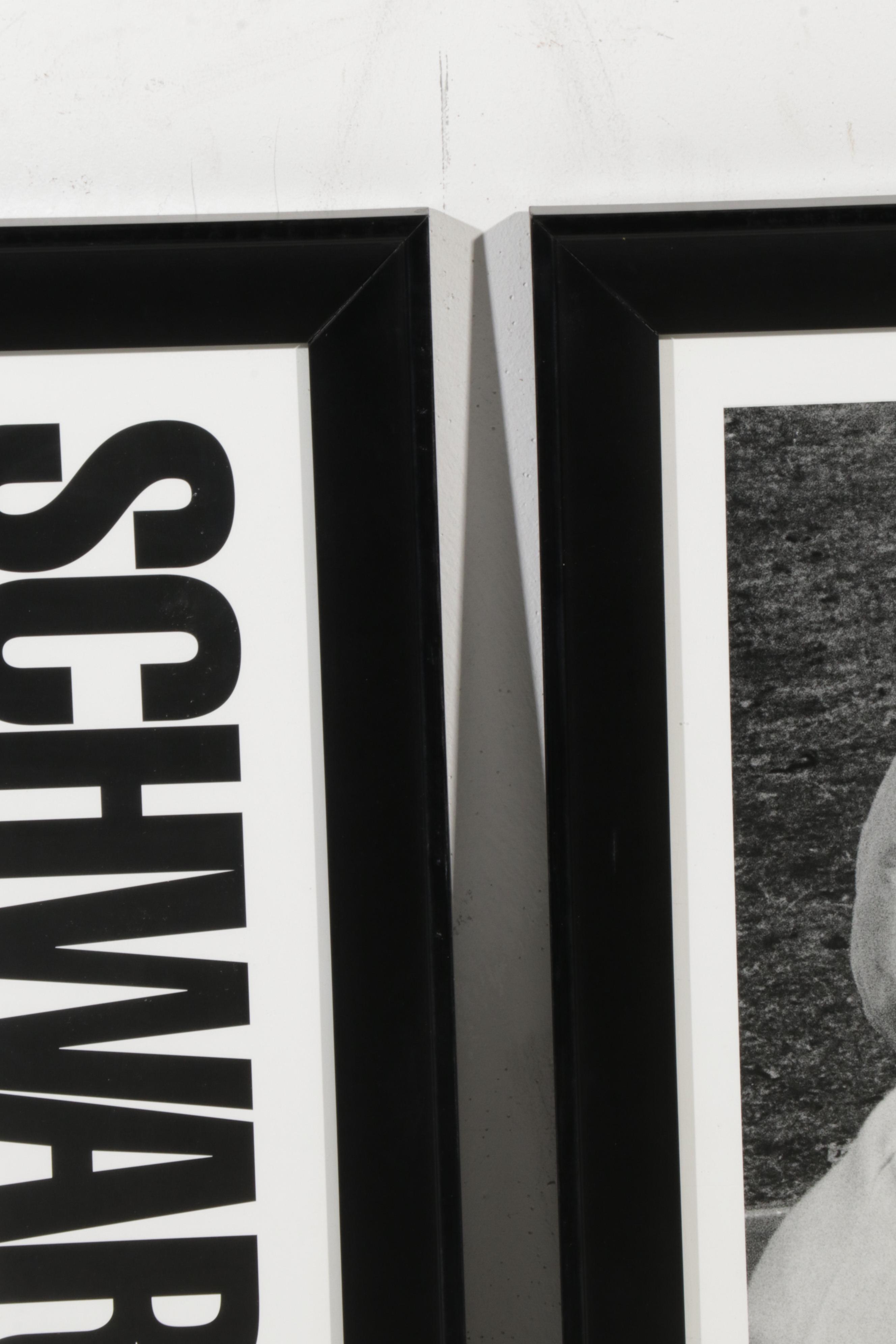 George Butler Halftone Posters "Double Forearms" and "Sunday in the ...