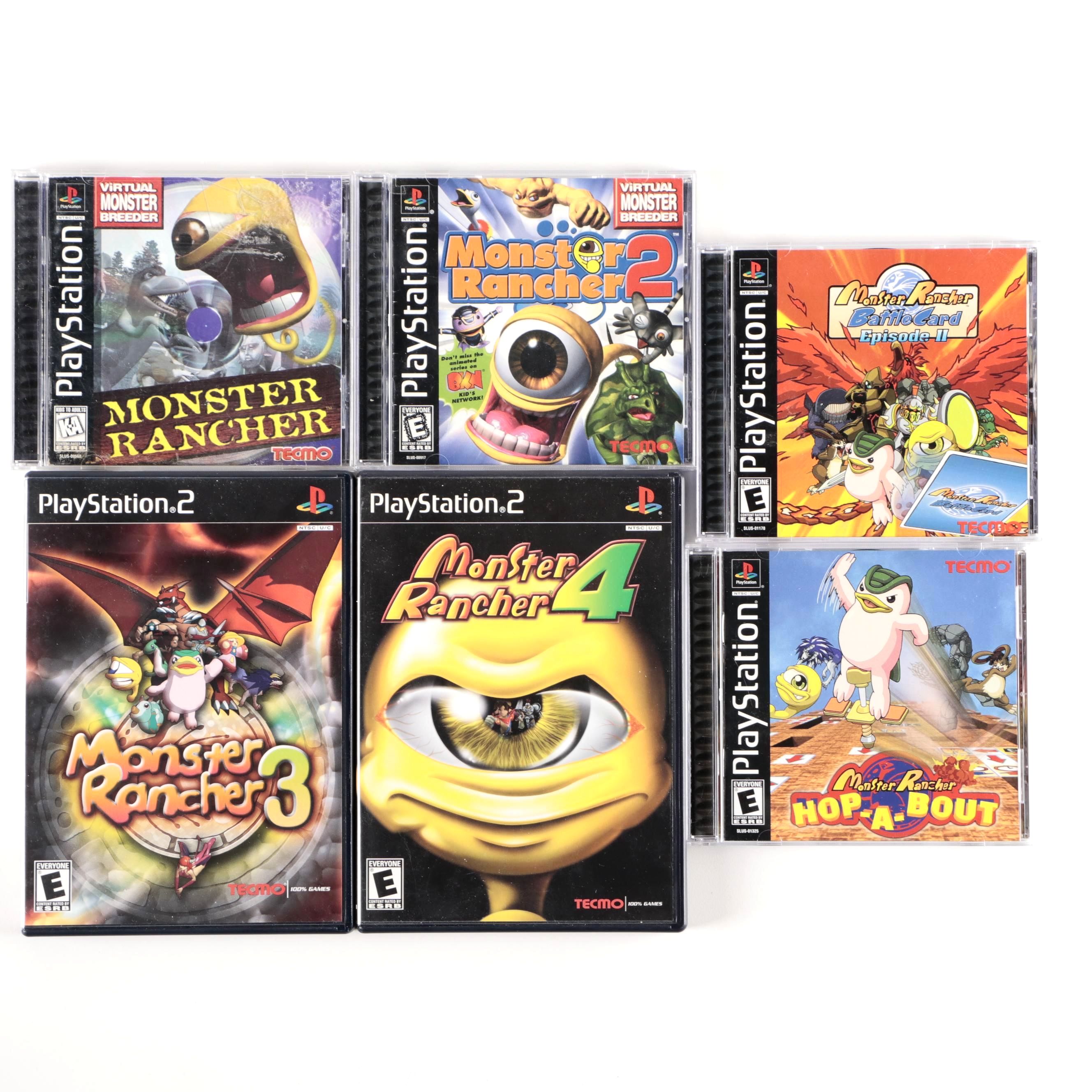 Monster Rancher to Monster Rancher 4 and More Monster Rancher ...