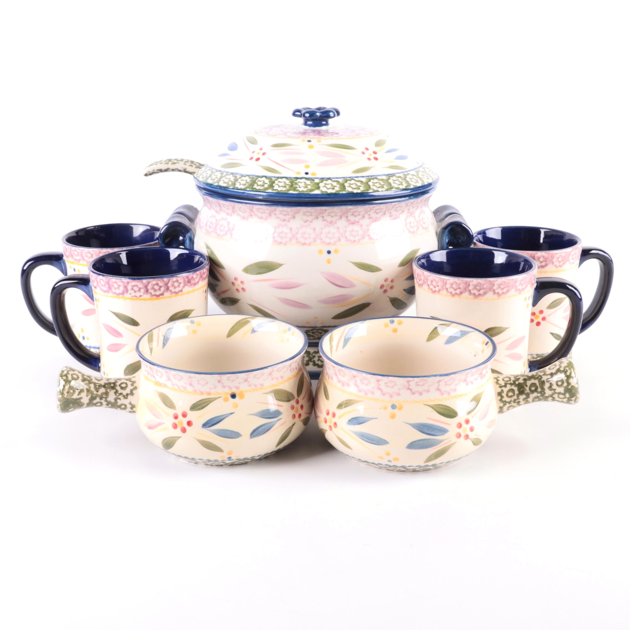 Temp-tations by Tara "Old World Confetti" Ceramic Serveware and ...