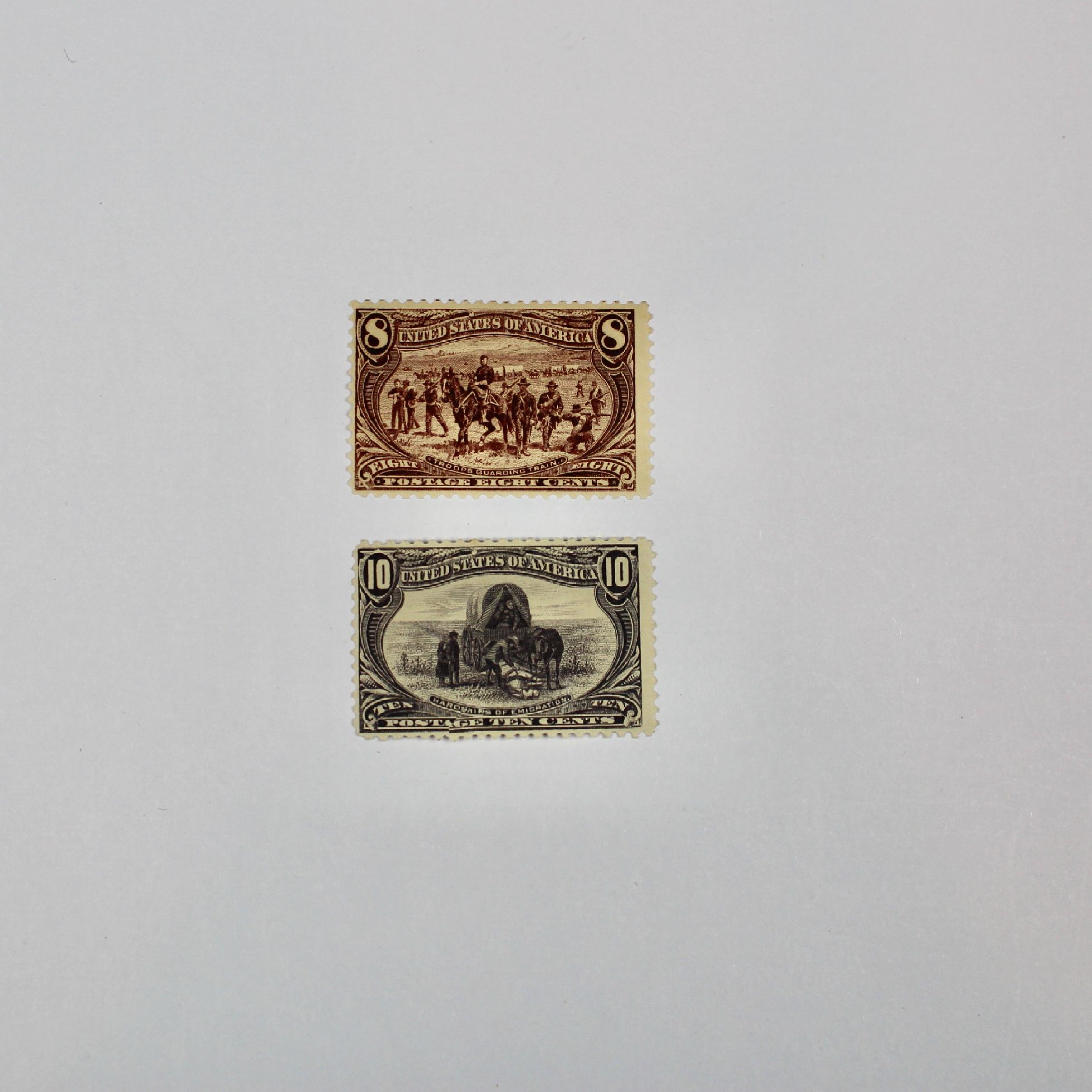 Two Mint Condition 1898 Trans-Mississippi Postage Stamps | EBTH