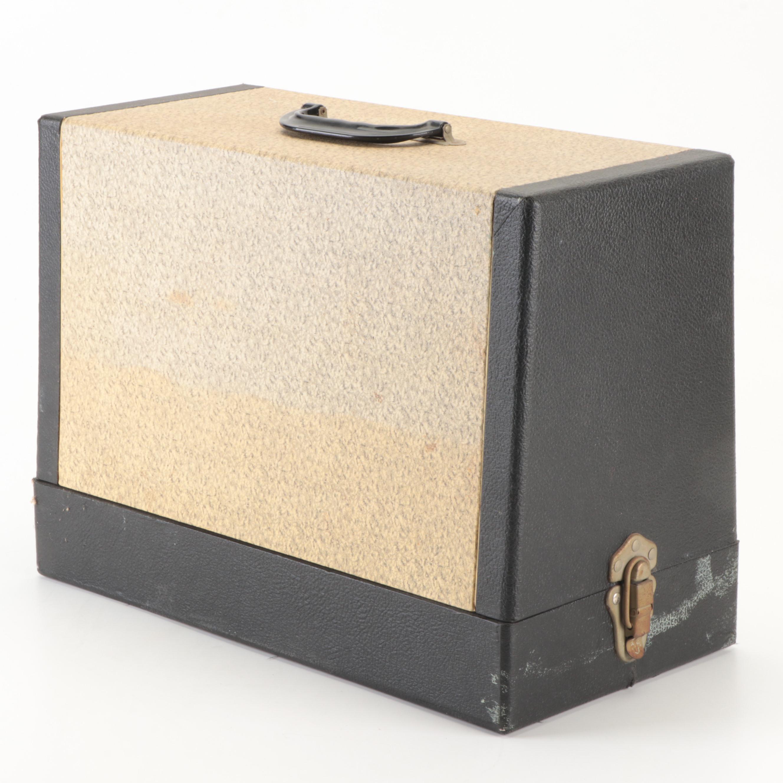 Singer Model 15 Electric Sewing Machine with Case, 1904 | EBTH