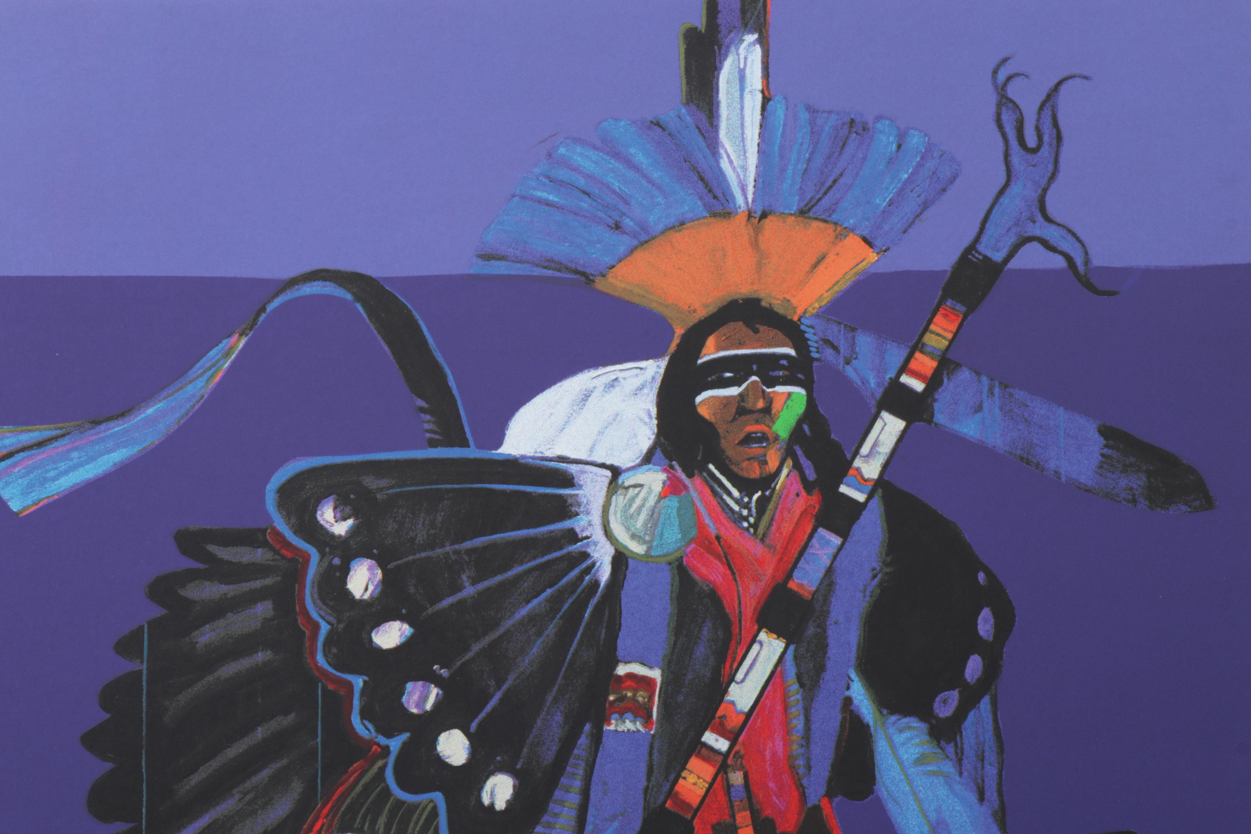 John Nieto Serigraph "Traditional Dancer," 1996 | EBTH