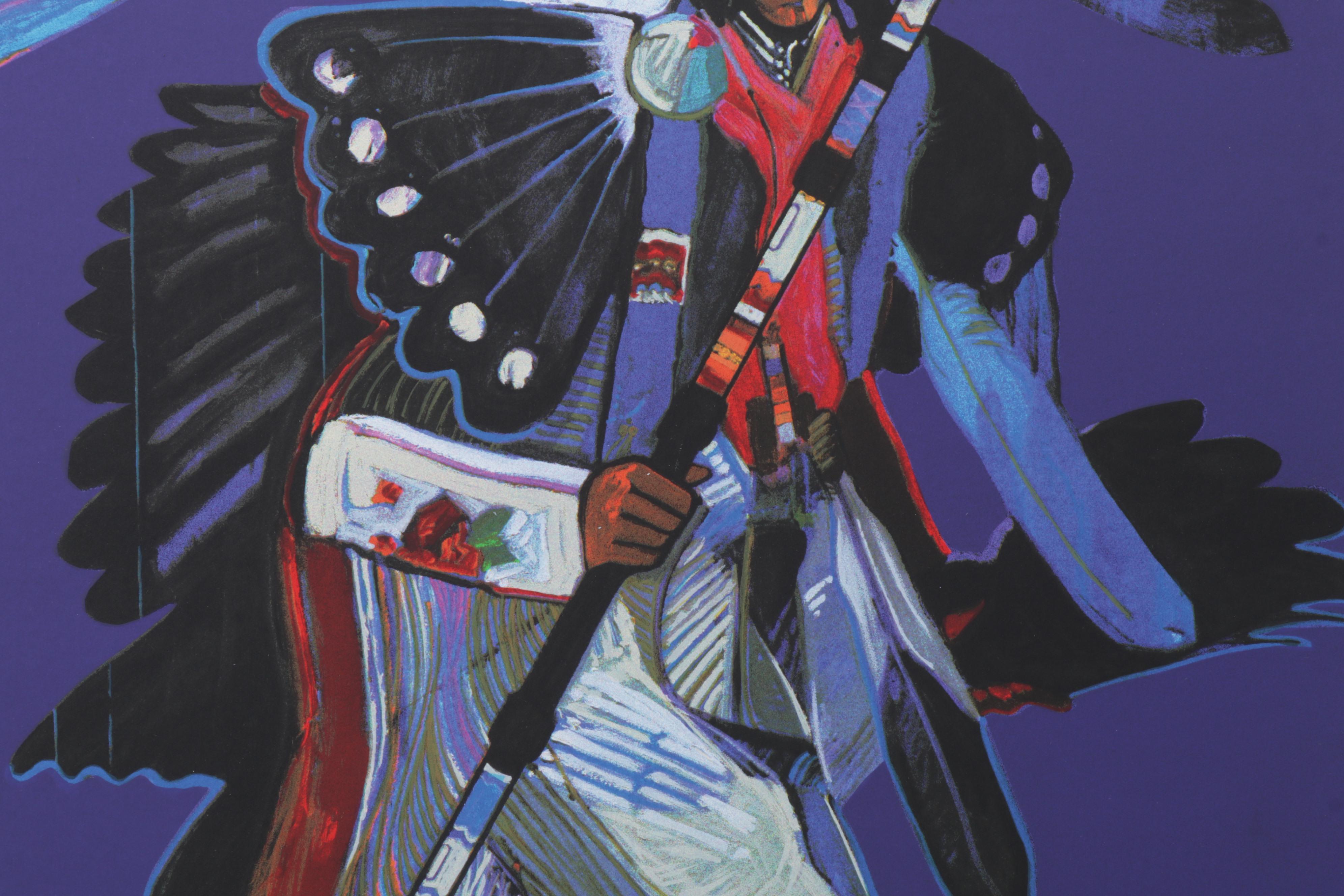 John Nieto Serigraph "Traditional Dancer," 1996 | EBTH