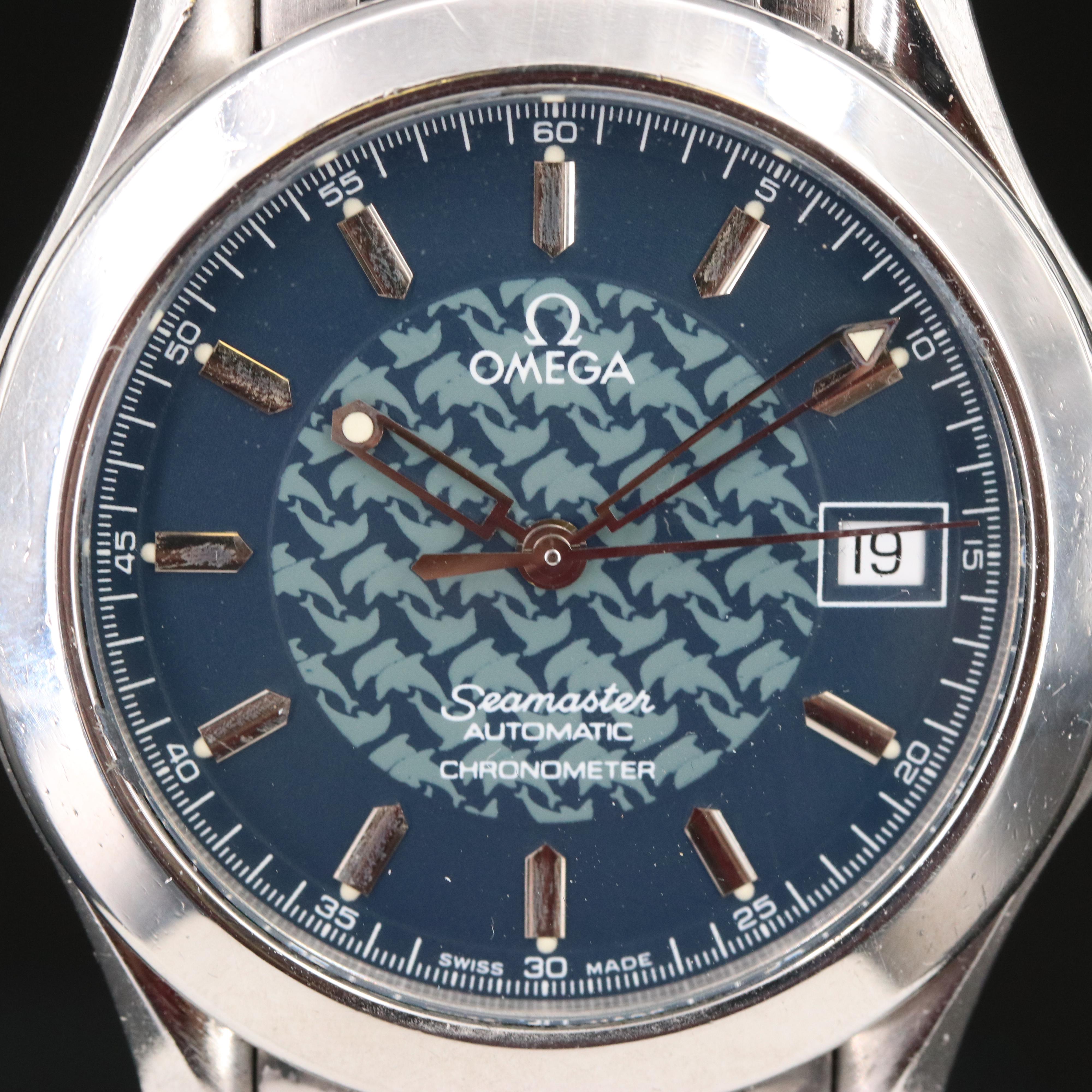 Omega Jacques Mayol 1997 Seamaster Automatic Wristwatch | EBTH