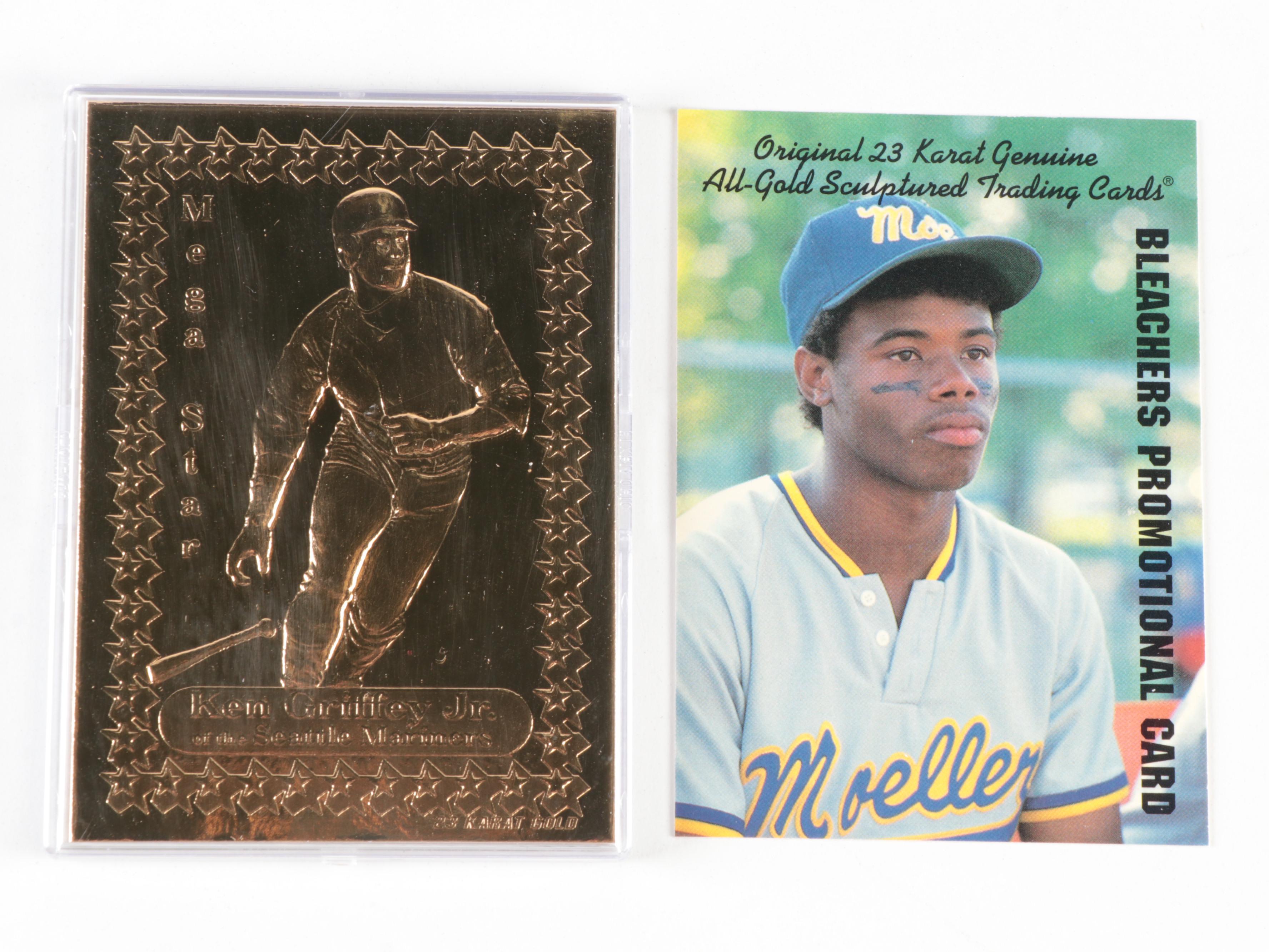 Front Row, More Ken Griffey Jr. Baseball Cards with Promo, 24K Gold ...