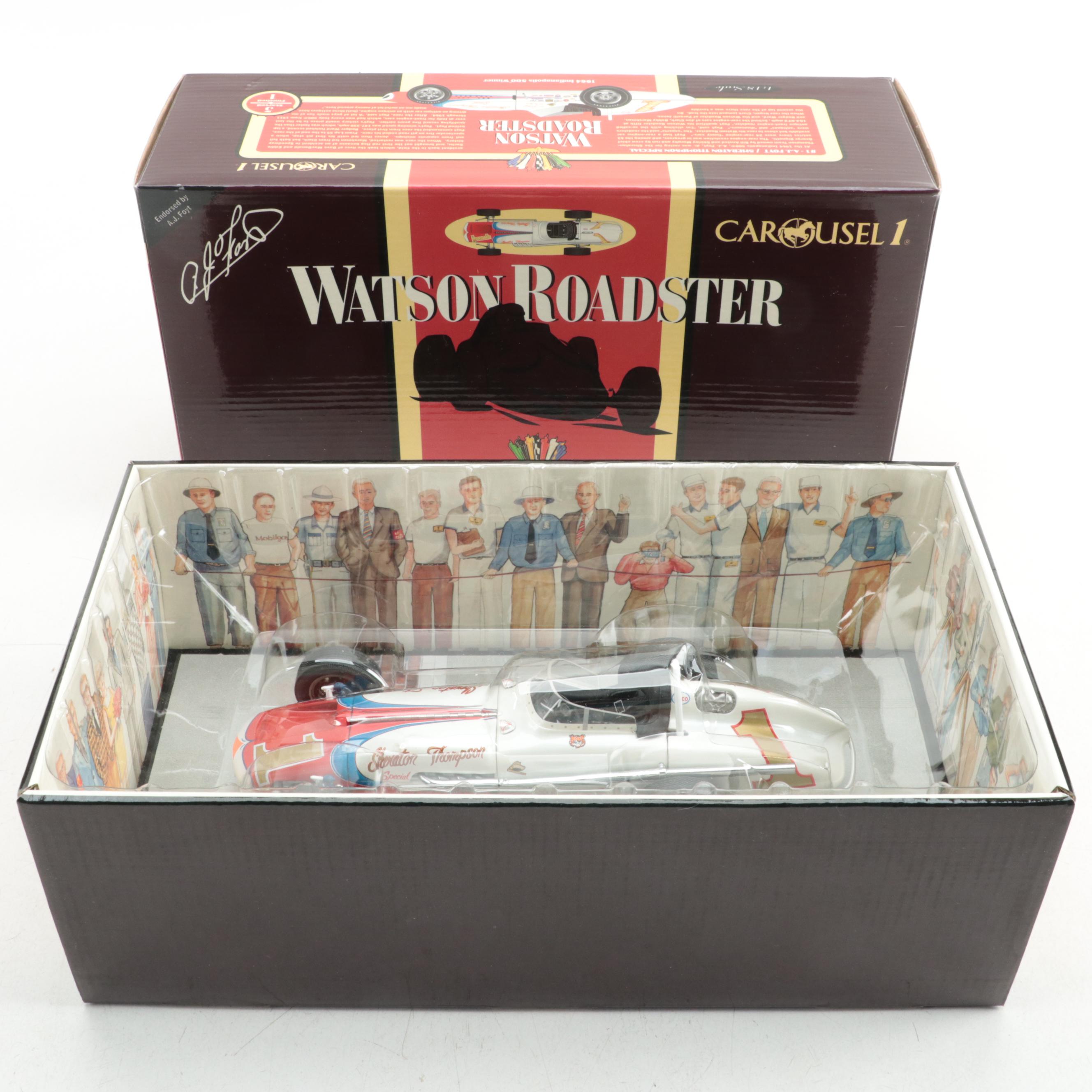 Carousel 1 1964 1:18 Watson Front Engine Roadster Diecast Car | EBTH
