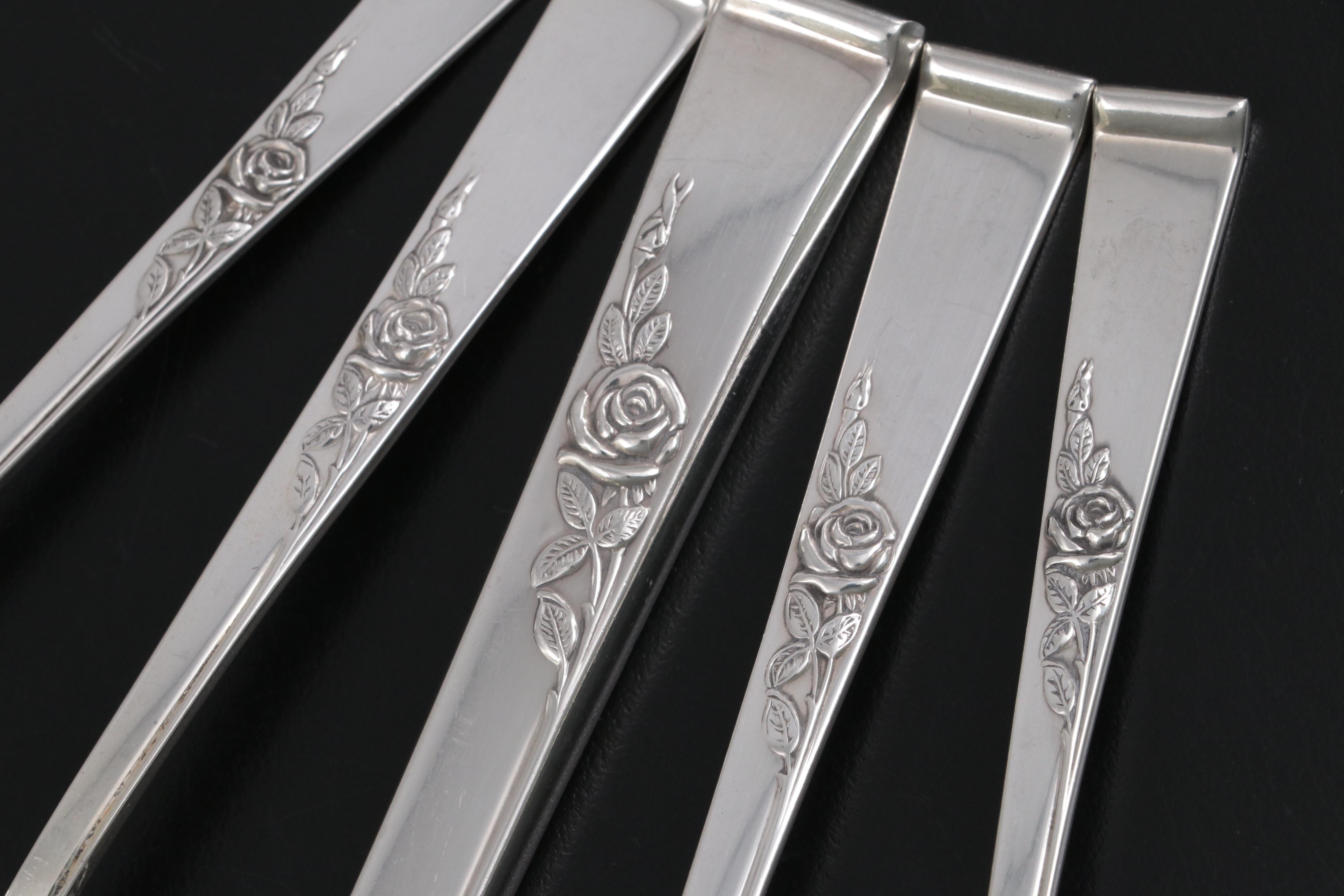 Reed & Barton "Classic Rose" Sterling Silver Flatware | EBTH
