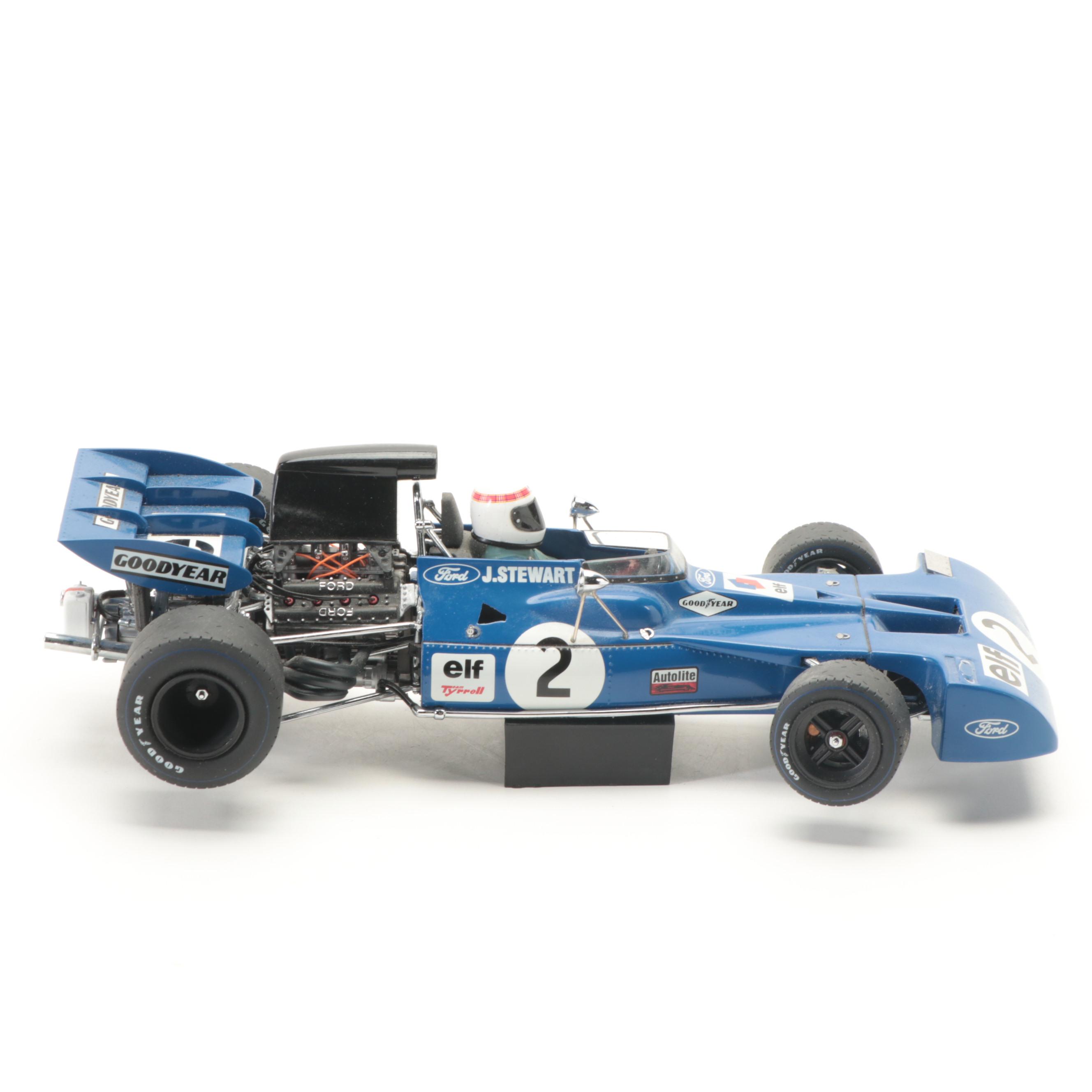 Exoto Grand Prix Classics Jackie Stewart 1971 Tyrrell-Ford 003 Diecast ...