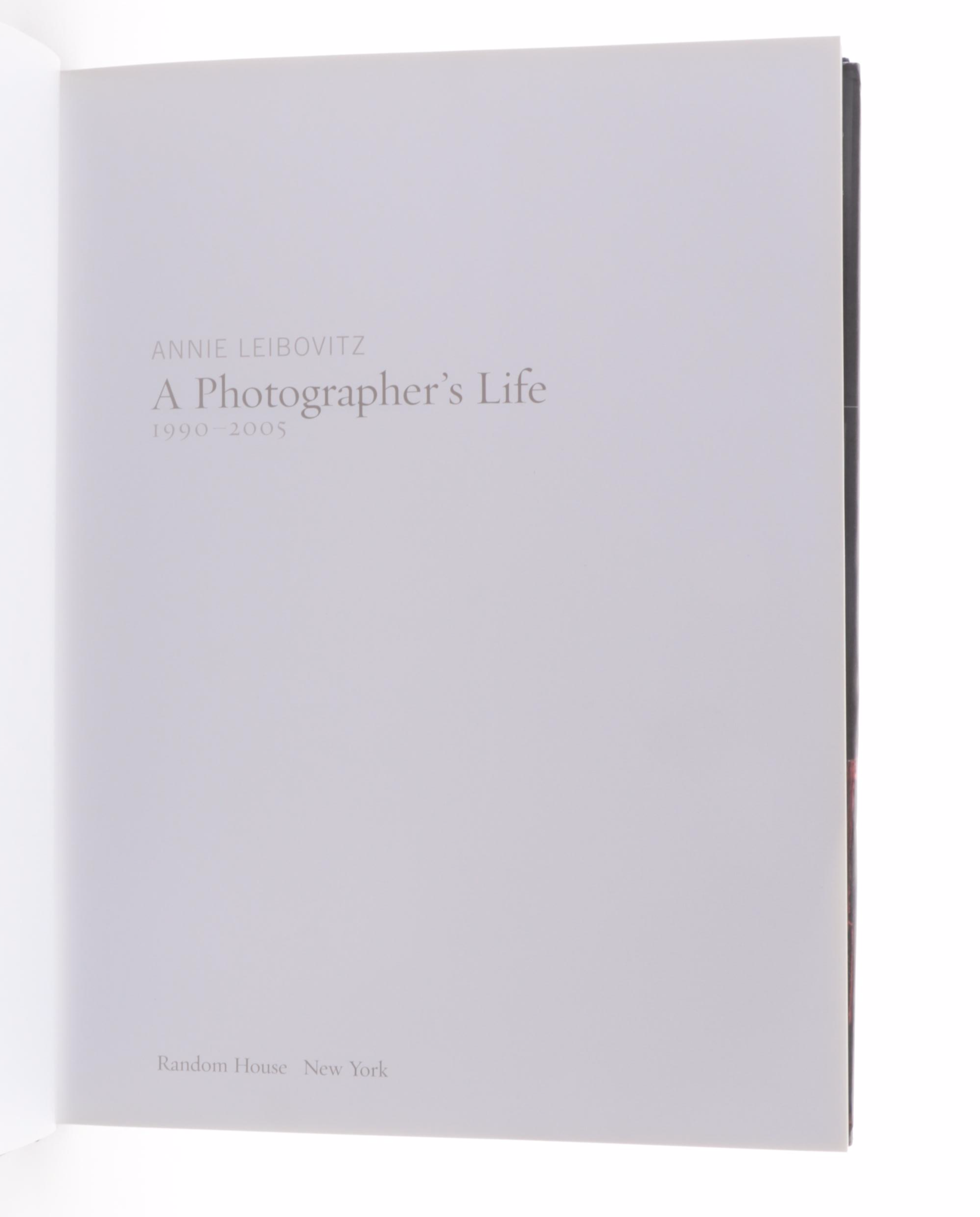 First Edition Annie Leibovitz Books Including "Photographs, 1970–1990 ...