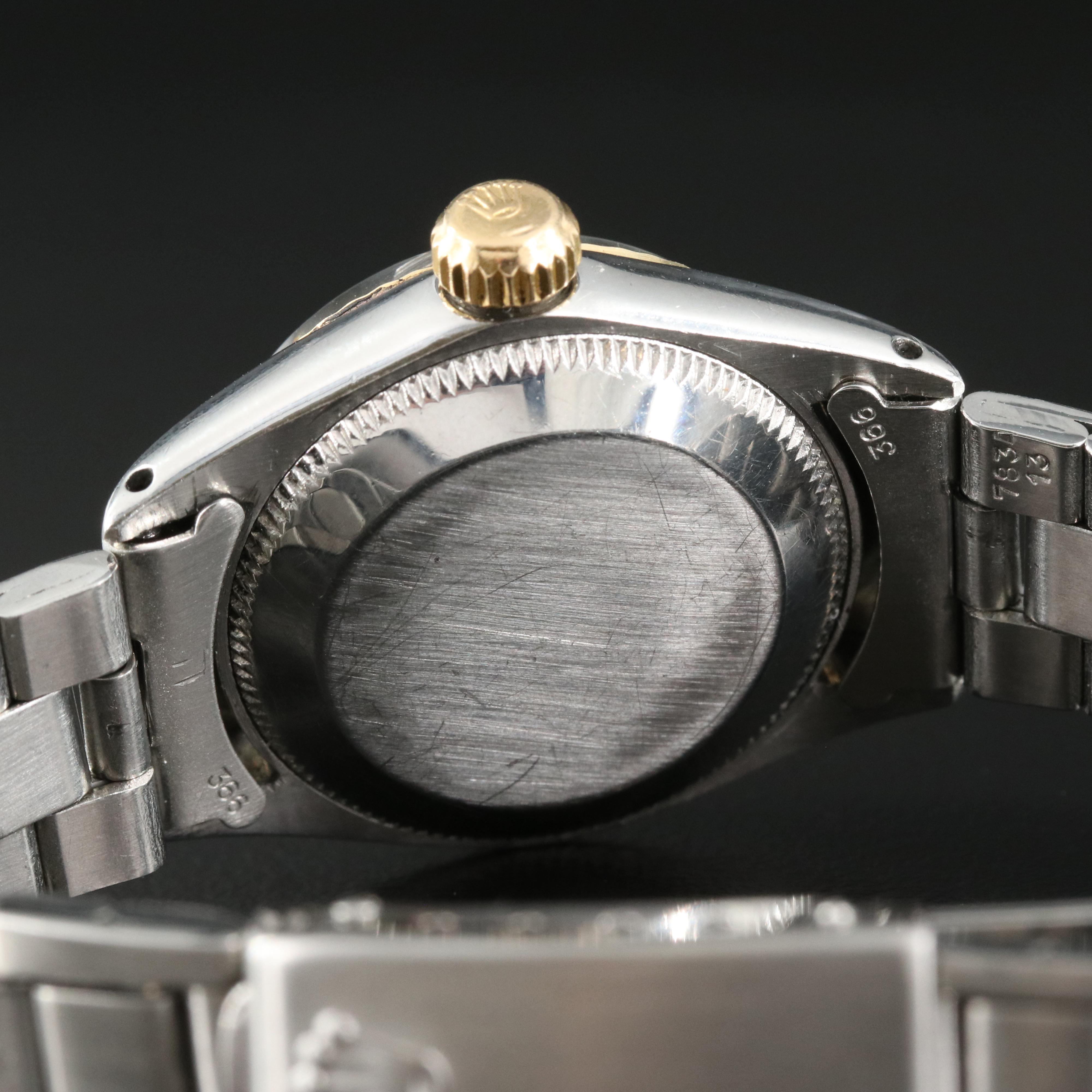 1965 Rolex Oyster Perpetual Datejust Wristwatch with Diamond and ...