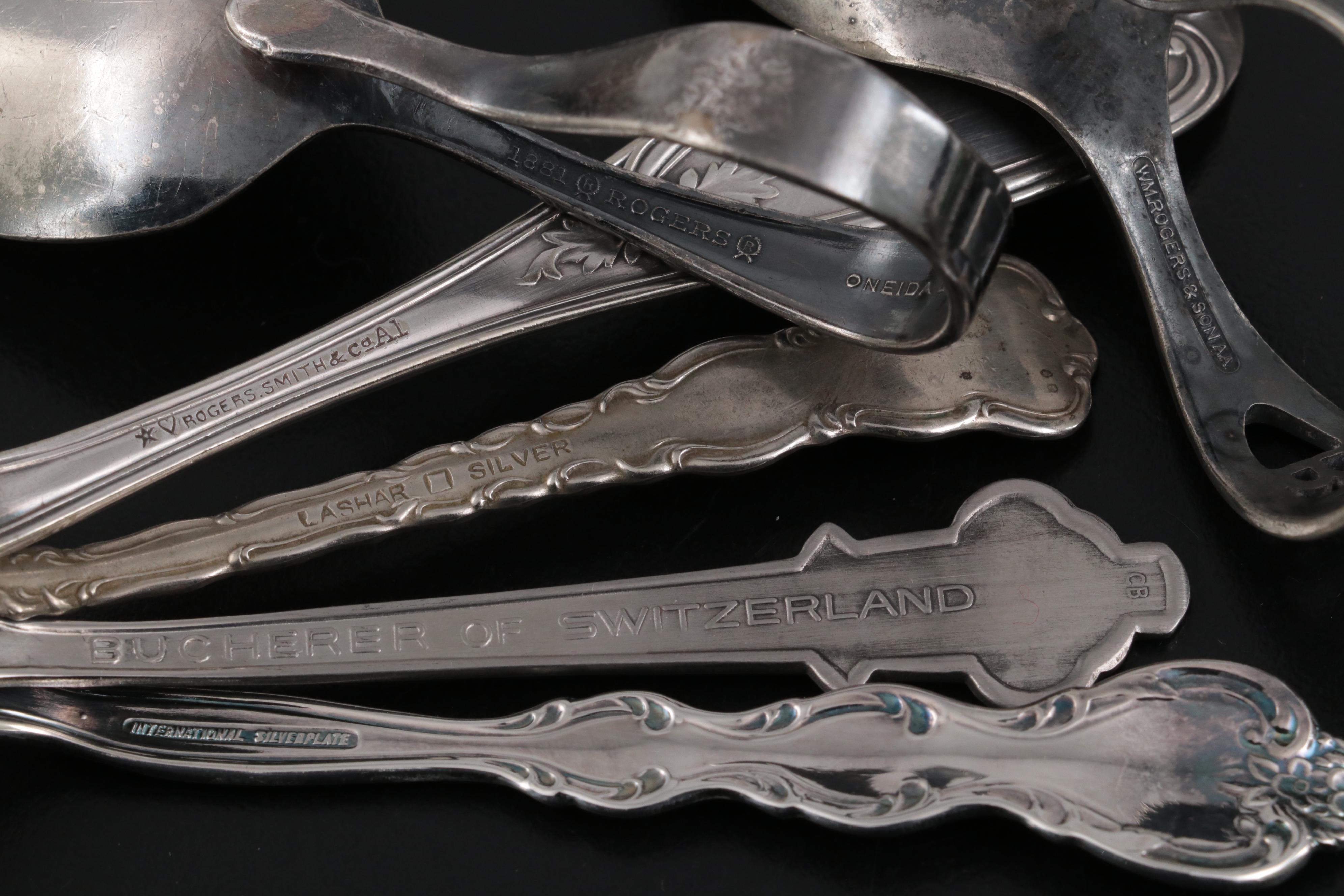 Alvin "Chateau Rose" Sterling Silver Flatware with Other Silver ...