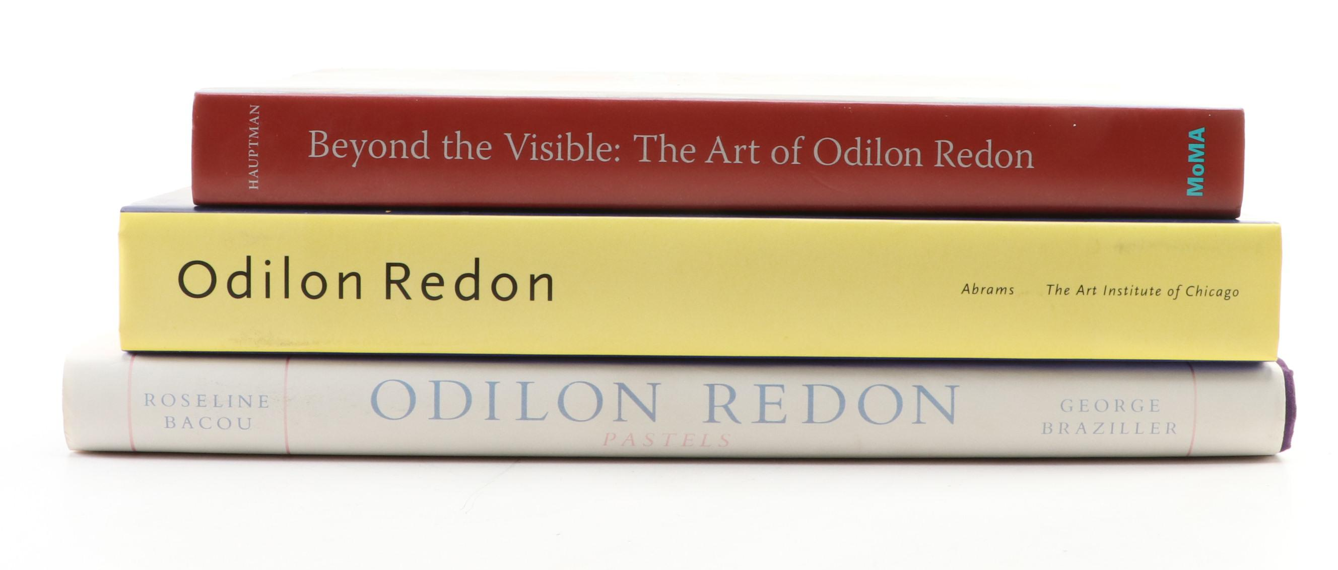 First Edition "Odilon Redon: Pastels" and More Odilon Redon Art Books ...