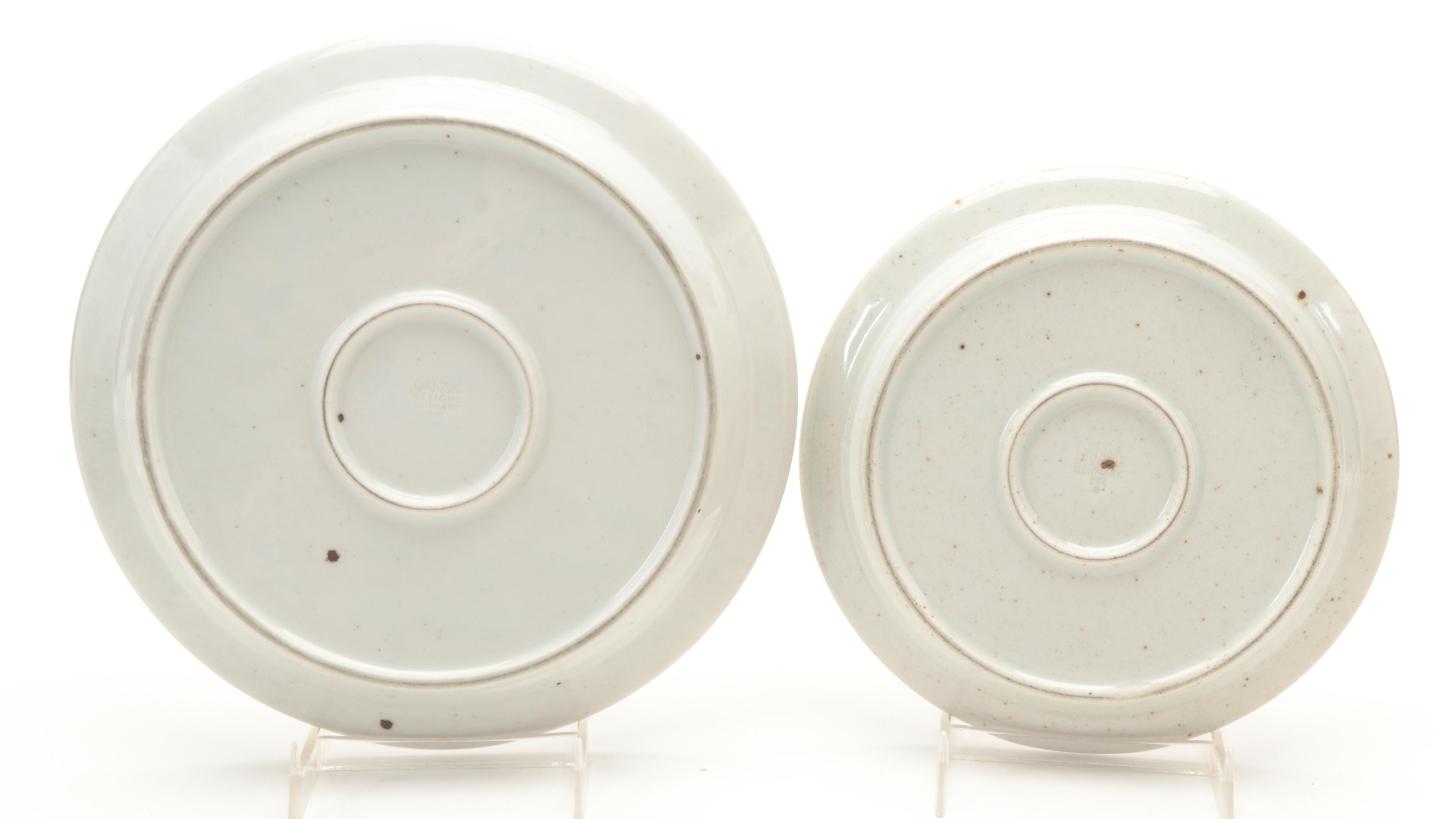 Niels Refsgaard for Dansk "Brown Mist" Stoneware Dinnerware, Mid-Late ...