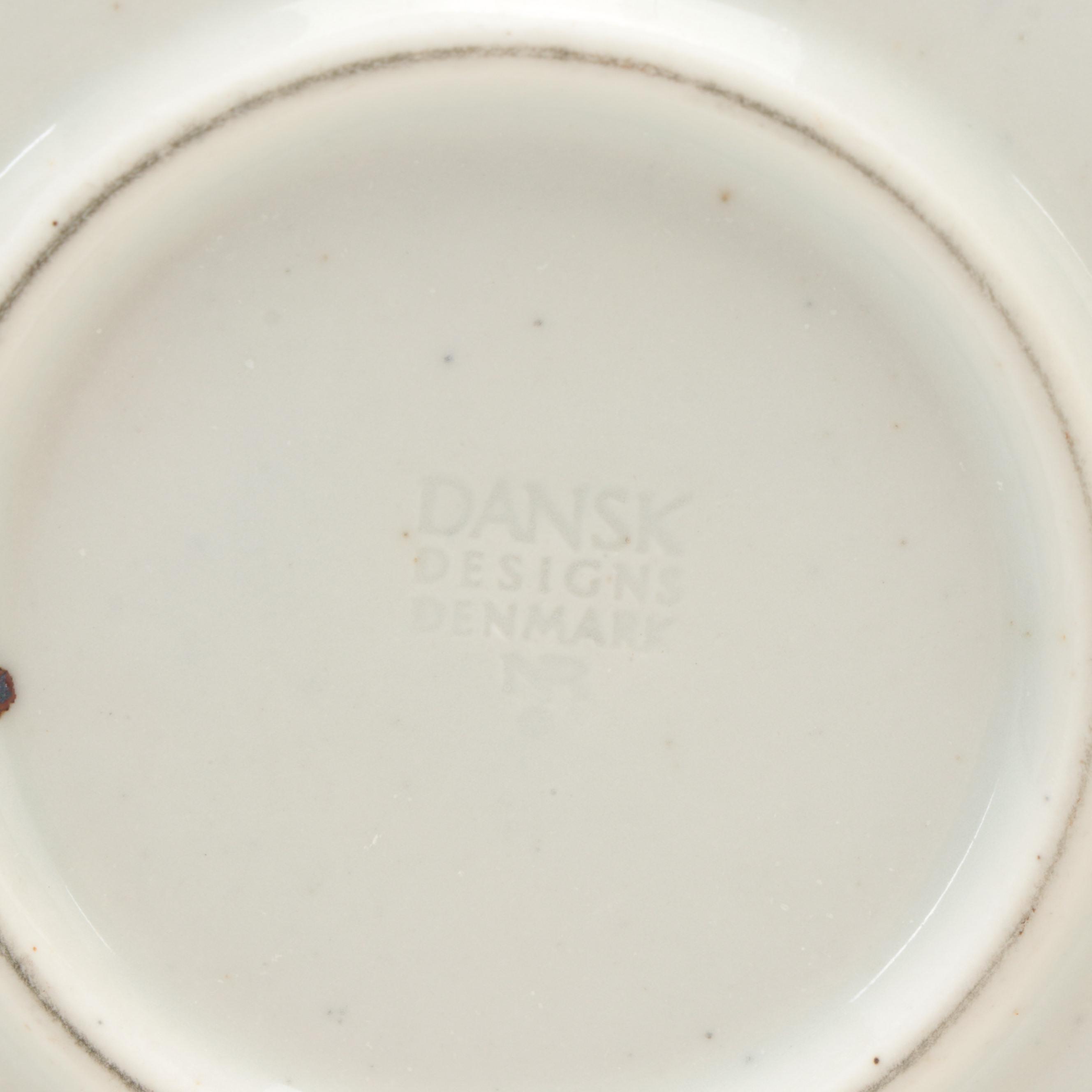 Niels Refsgaard for Dansk "Brown Mist" Stoneware Dinnerware, Mid-Late ...