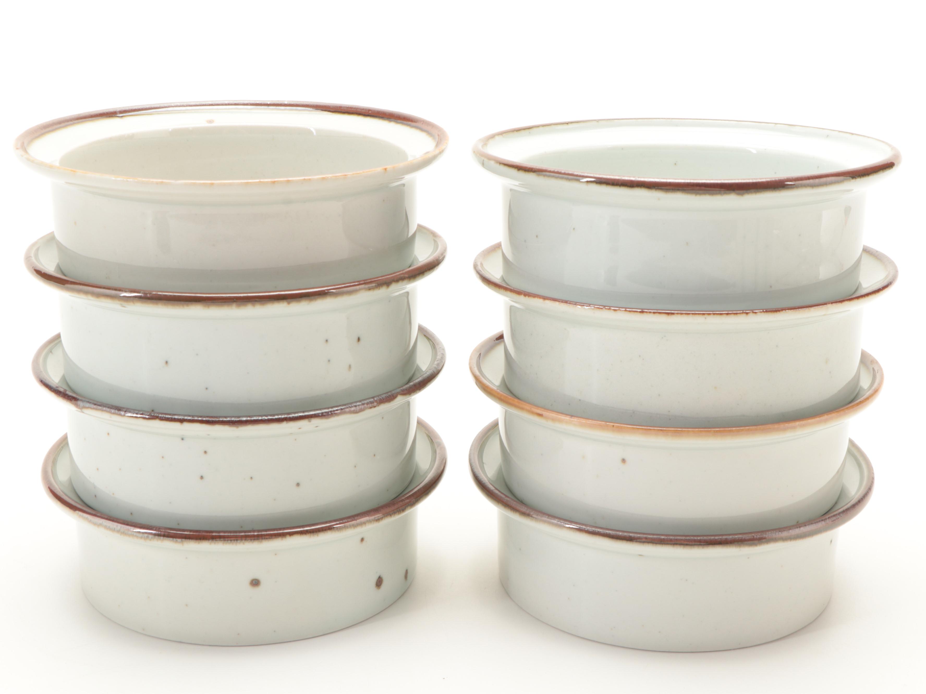 Niels Refsgaard for Dansk "Brown Mist" Stoneware Dinnerware, Mid-Late ...