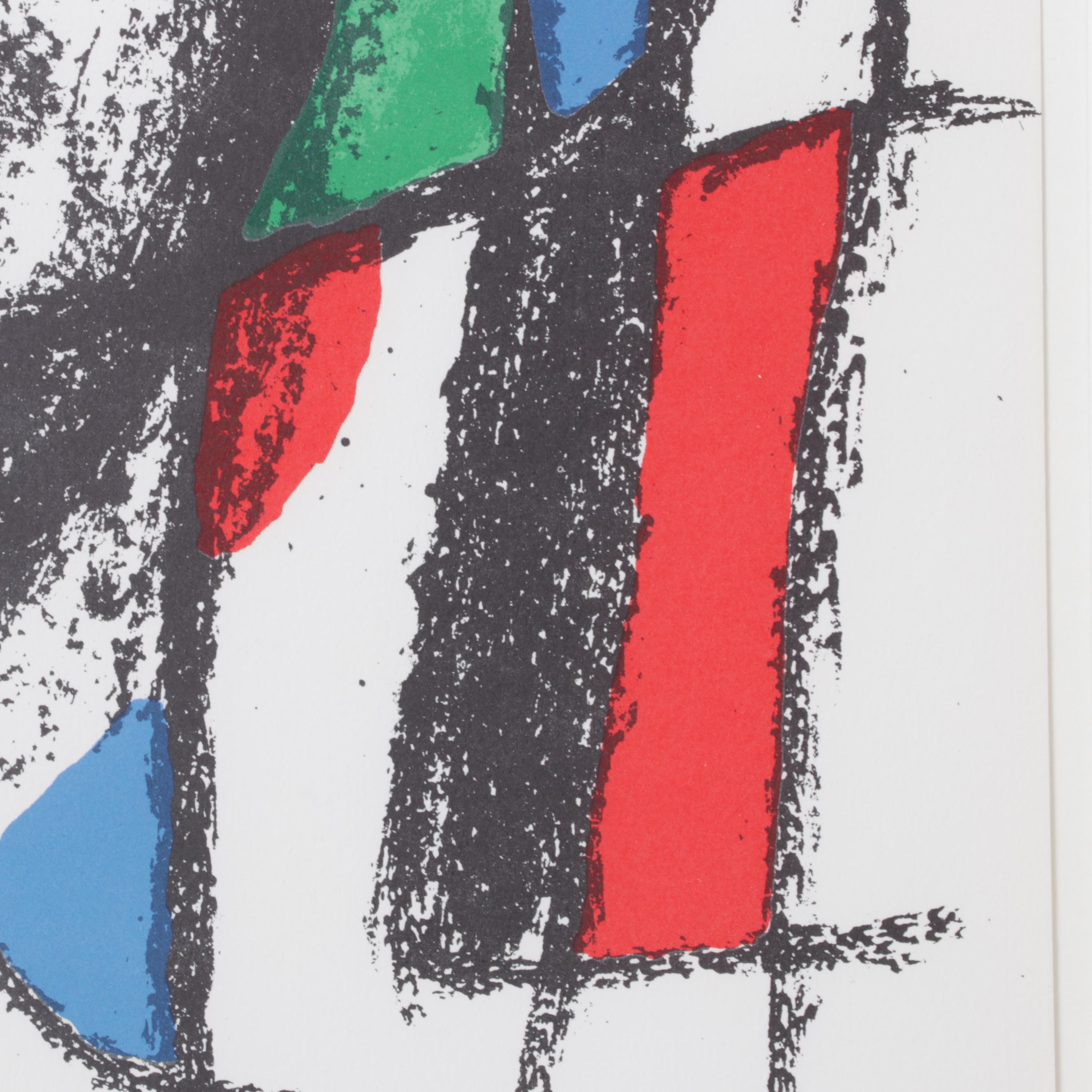 Joan Miró Color Lithograph From "Lithographs II," 1975 | EBTH