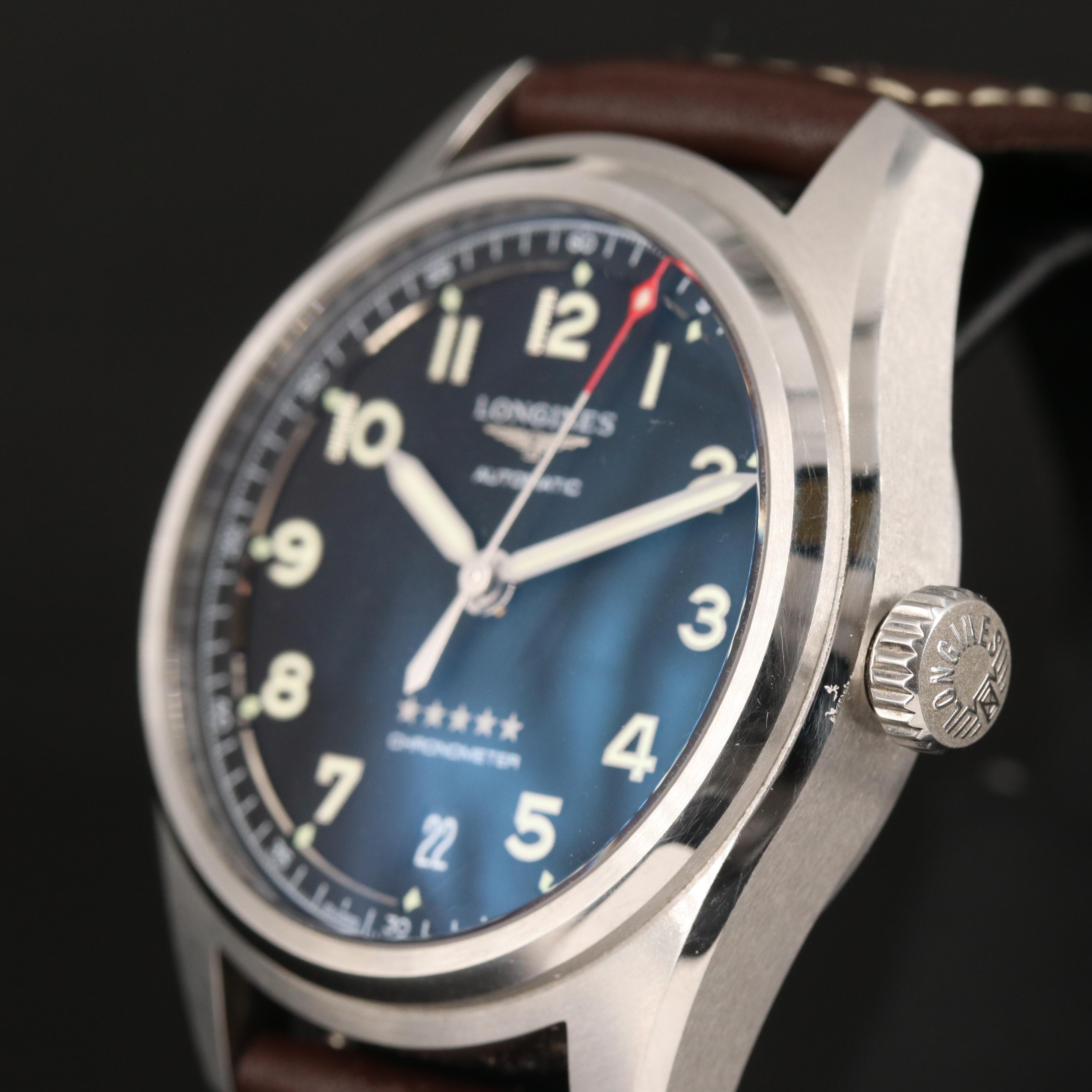 Longines Spirit Chronometer Stainless Steel Wristwatch | EBTH