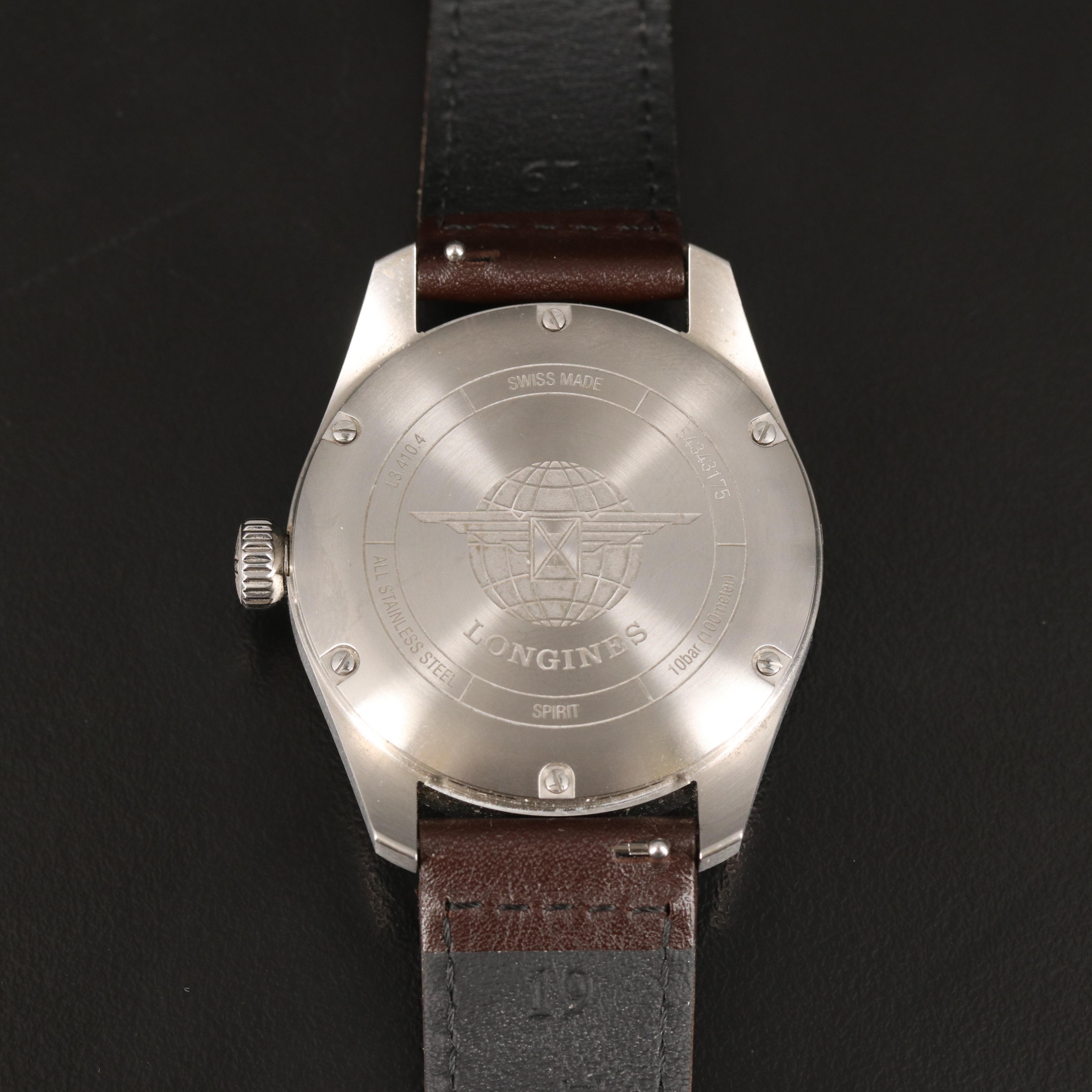 Longines Spirit Chronometer Stainless Steel Wristwatch | EBTH