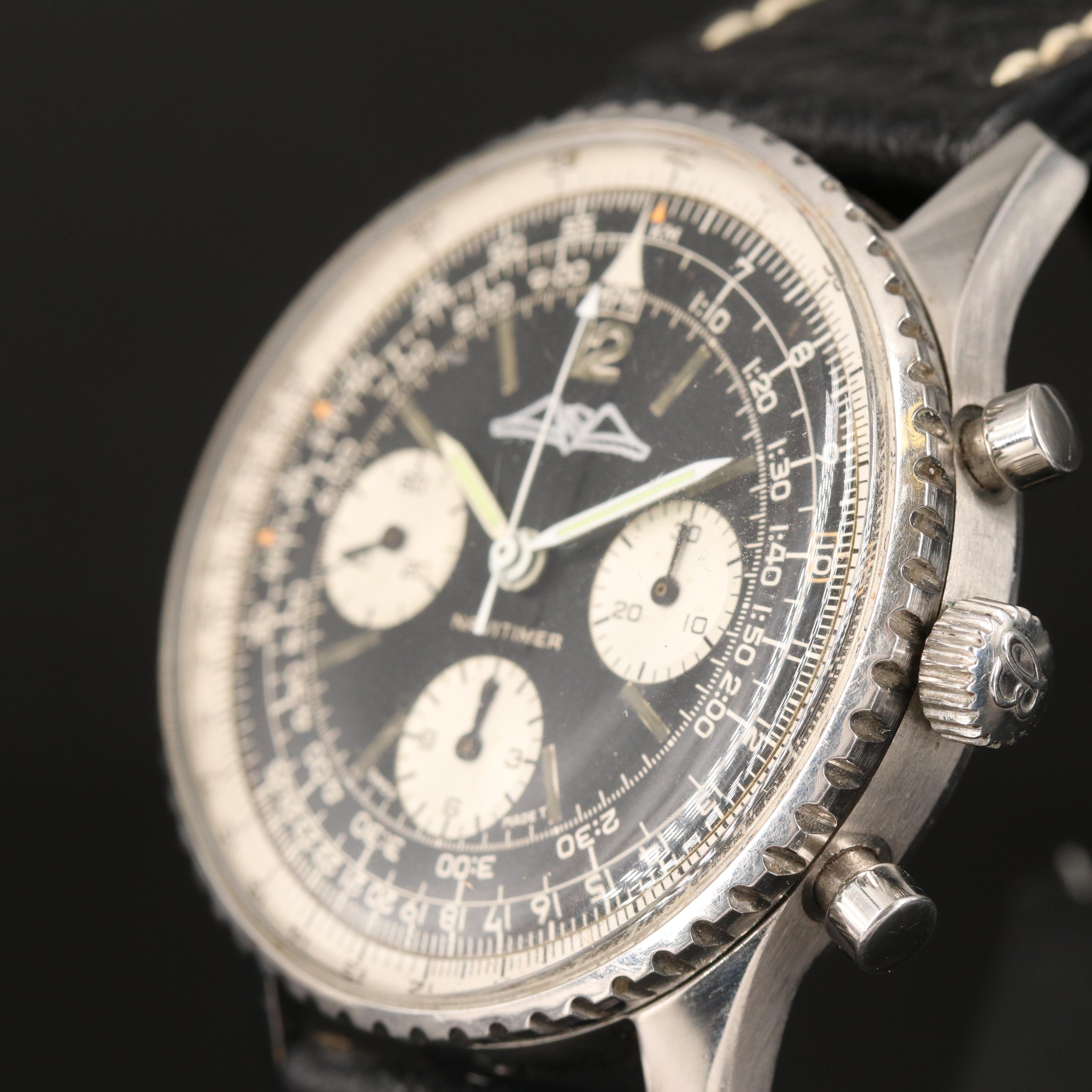 Vintage Breitling Navitimer Aopa Manual Wind Wristwatch | EBTH