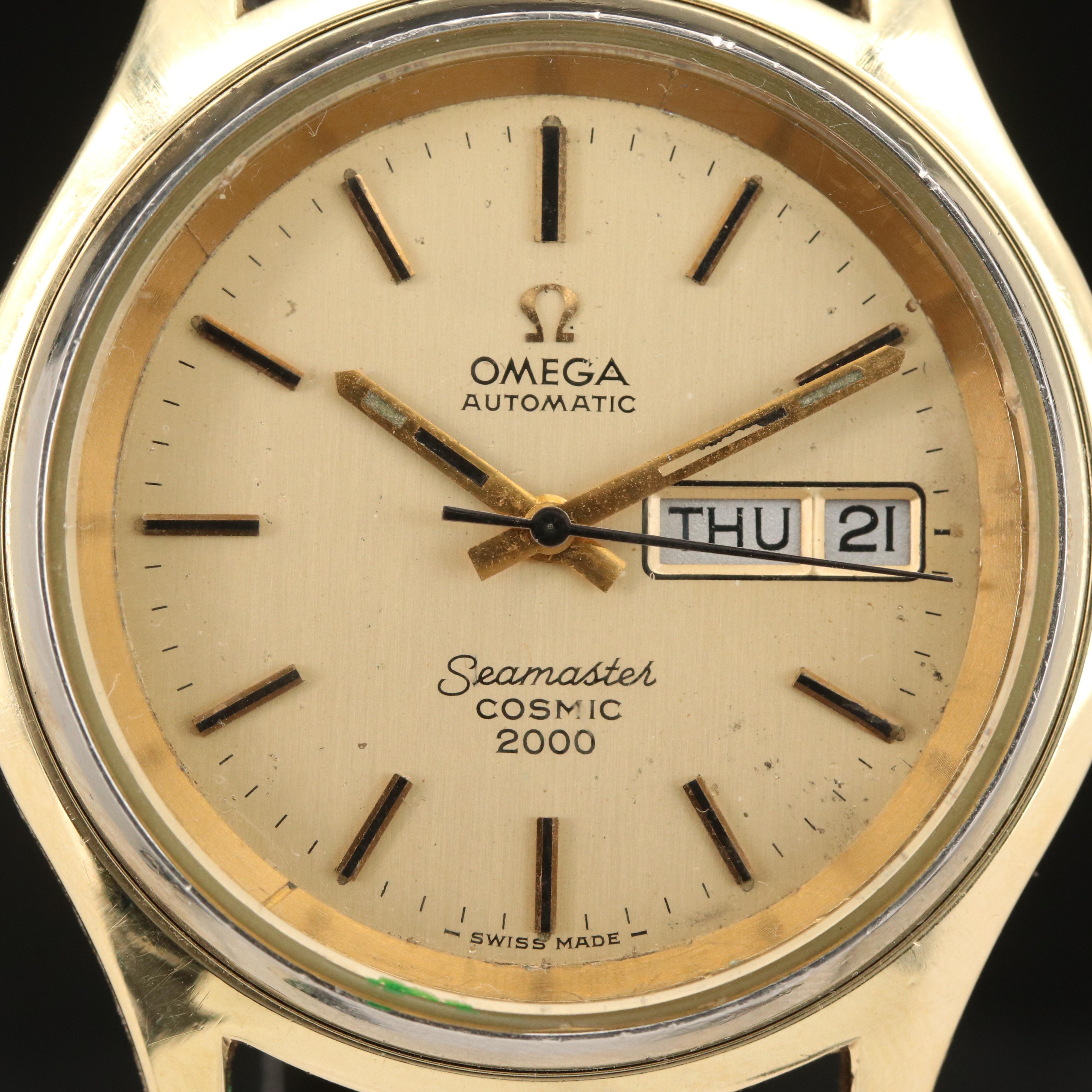 Omega Seamaster Cosmic 2000 Day - Date Wristwatch | EBTH