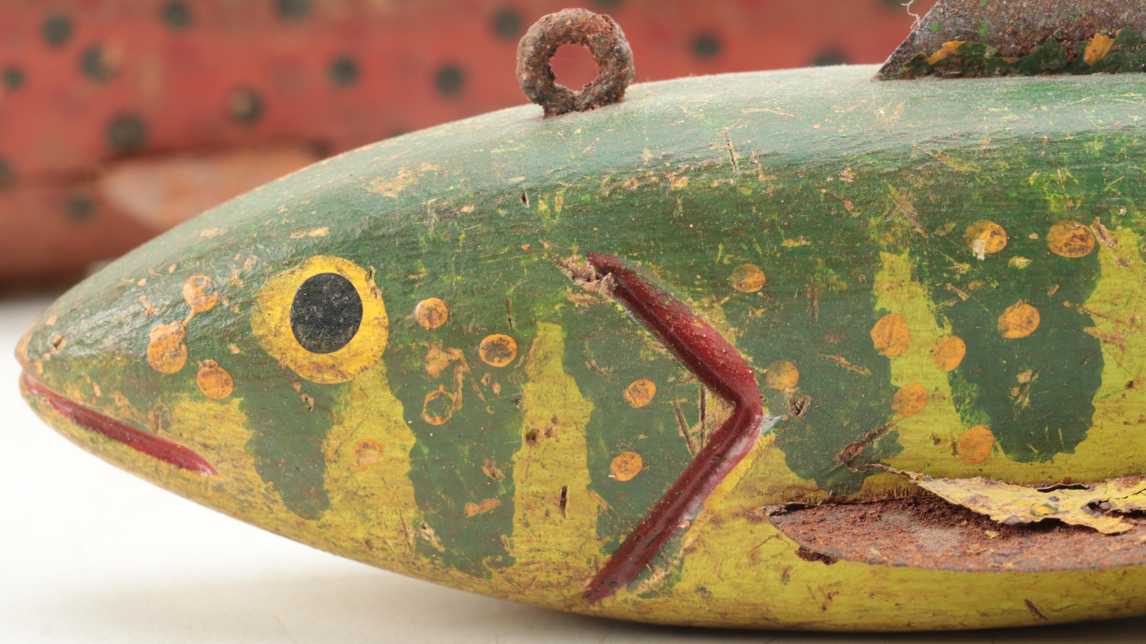 American Folk Art Ice Fishing Decoy Collection, Early 20th C. | EBTH