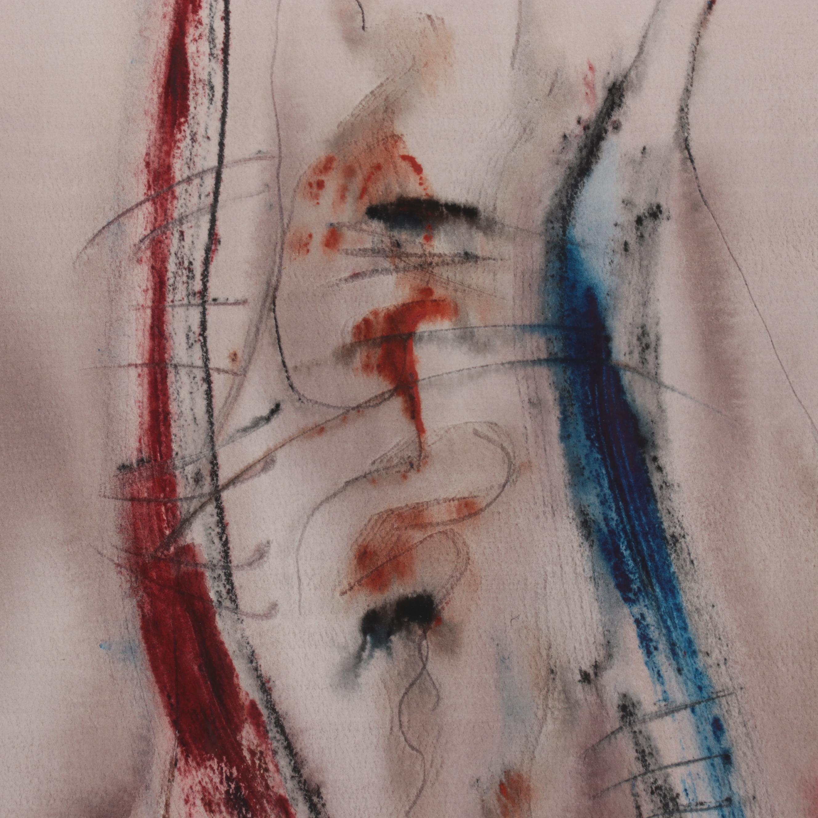 William John Bertram Newcombe Abstract Mixed Media Painting | EBTH